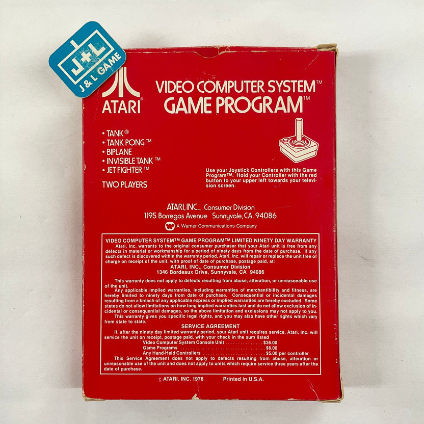Combat - (A26) Atari 2600 [Pre-Owned] | J&L Game