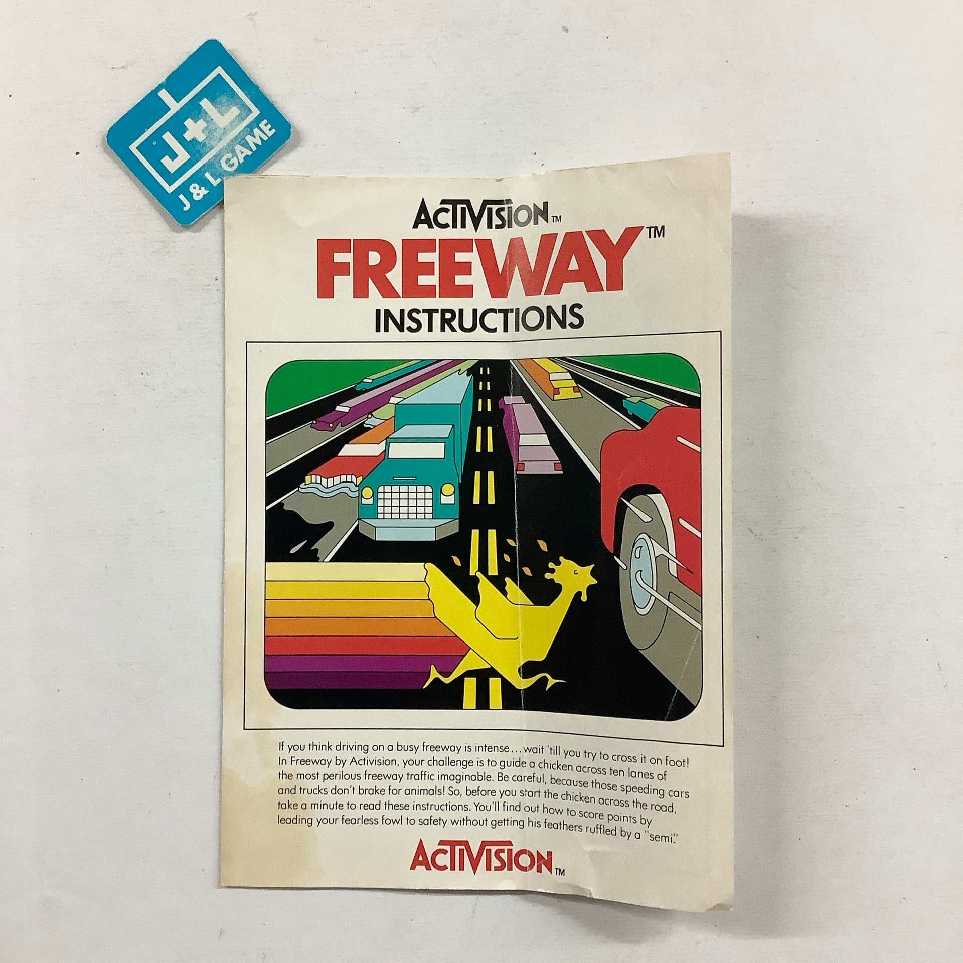 Freeway - Atari 2600 [Pre-Owned] | J&L Game