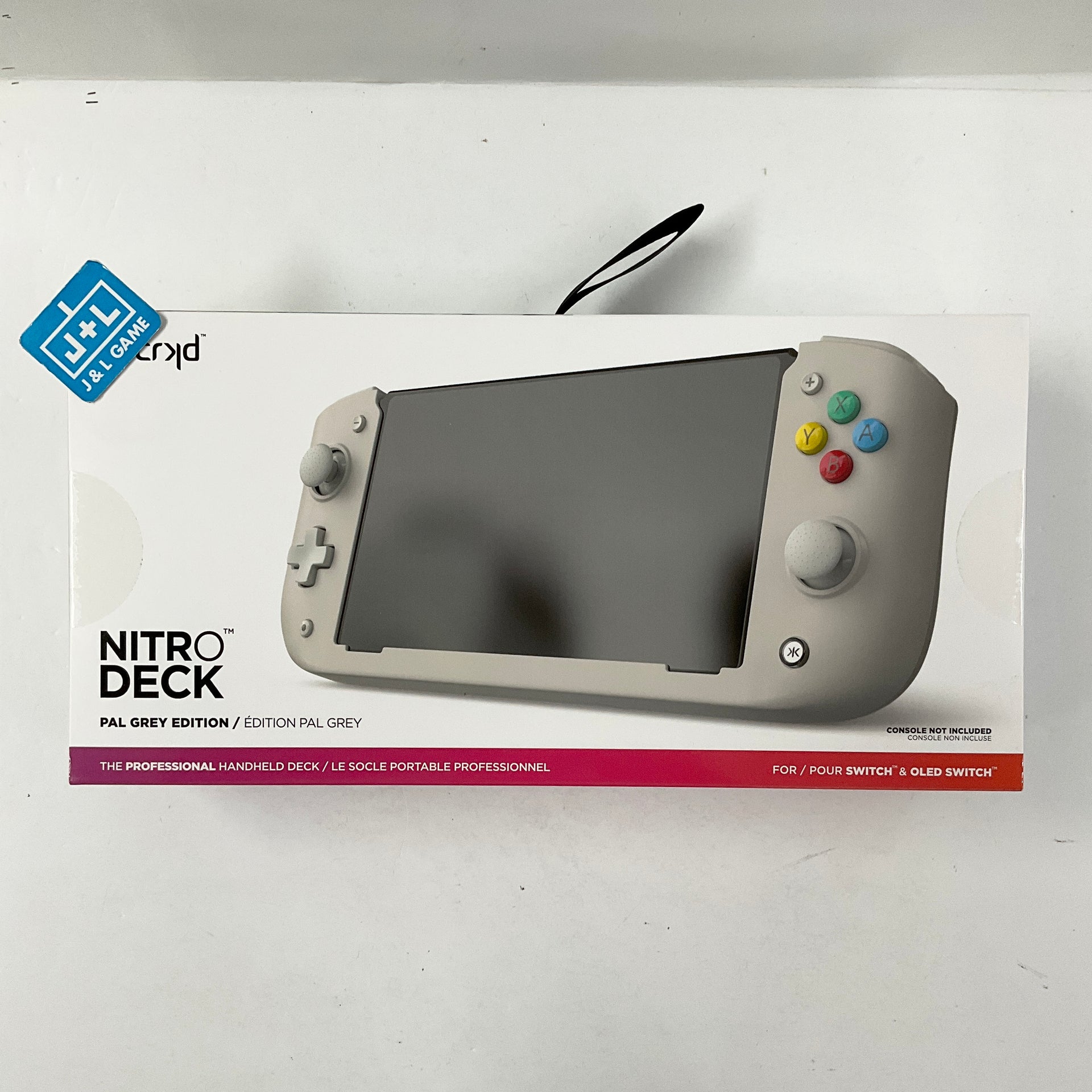 CRKD Nitro Deck (PAL Grey) - (NSW) Nintendo Switch | J&L Game