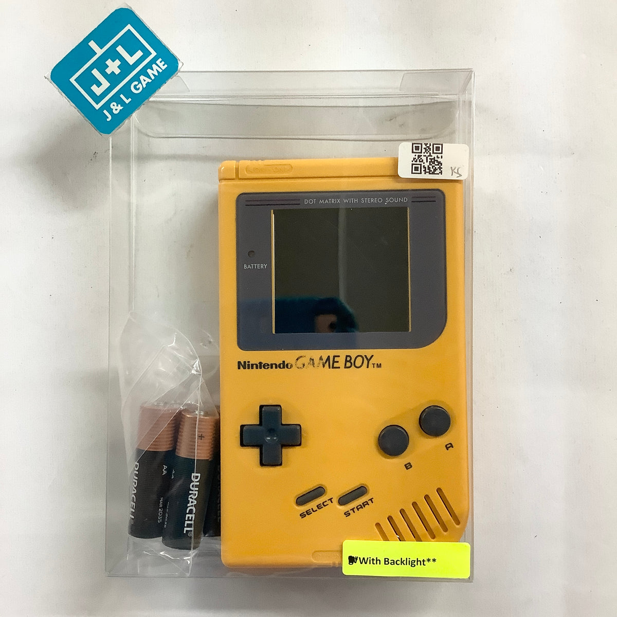 Nintendo Game Boy (Vibrant Yellow With Backlight) - (GB) Game Boy [Pre ...