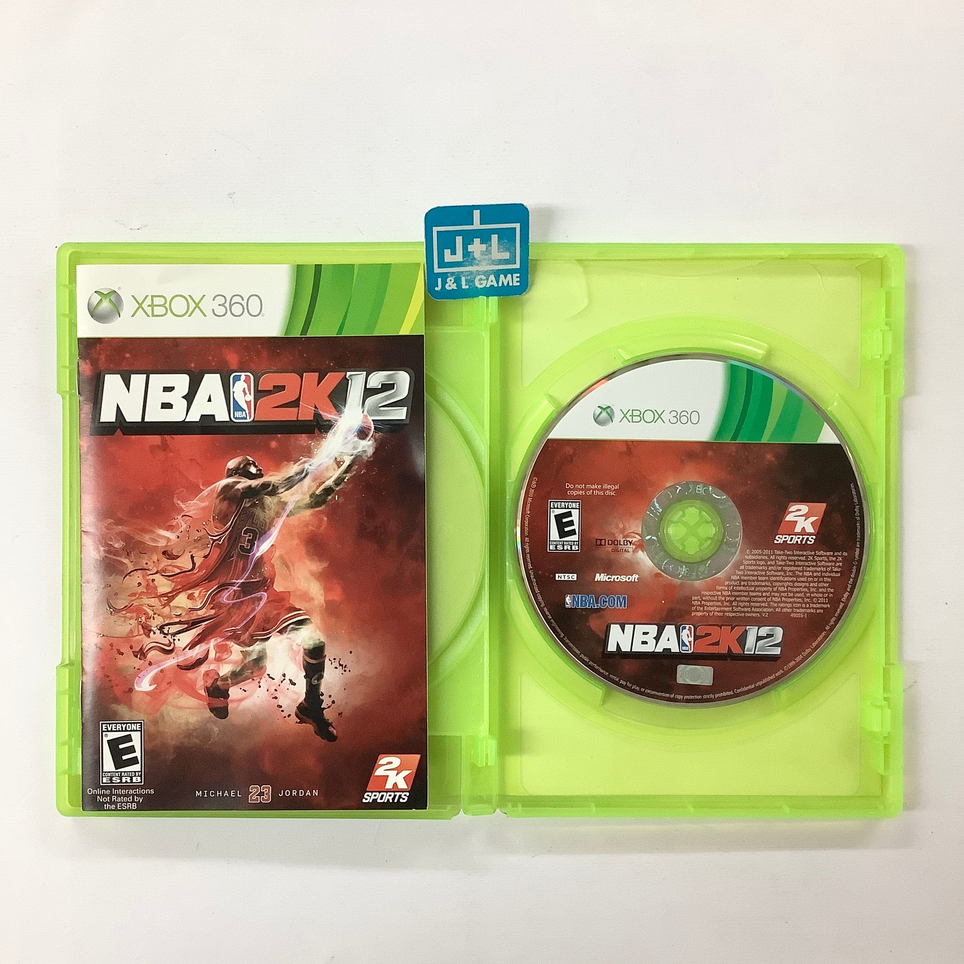 MLB 2K12/NBA 2K12 Combo Pack - Xbox 360 [Pre-Owned] | J&L Game