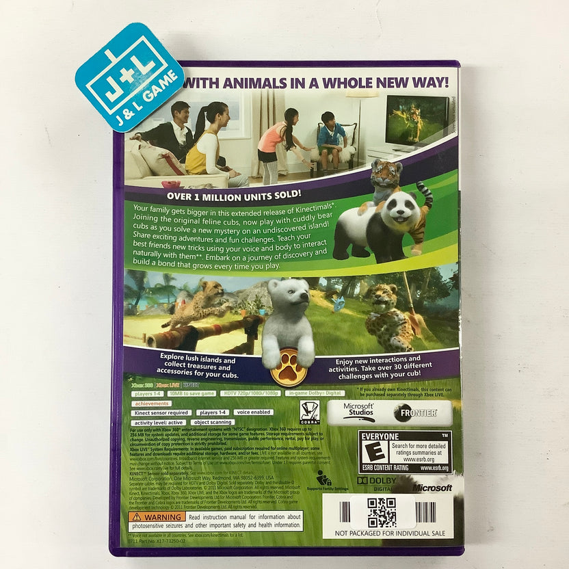 Kinectimals: Now with Bears! (Kinect Required) - Xbox 360 [Pre-Owned ...