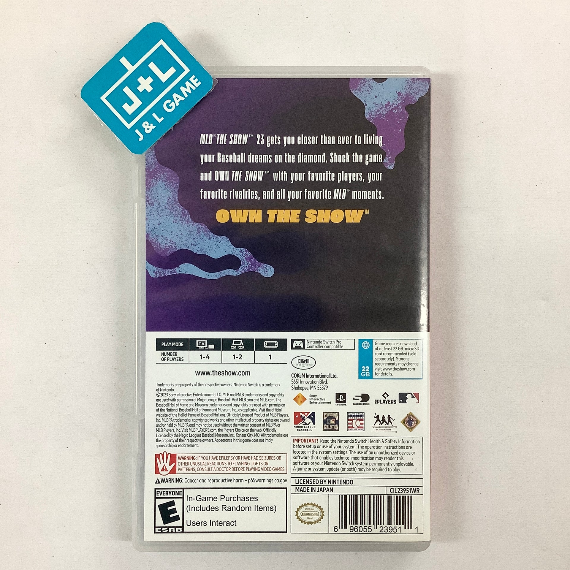 MLB The Show 23 - (NSW) Nintendo Switch [Pre-Owned] | J&L Game