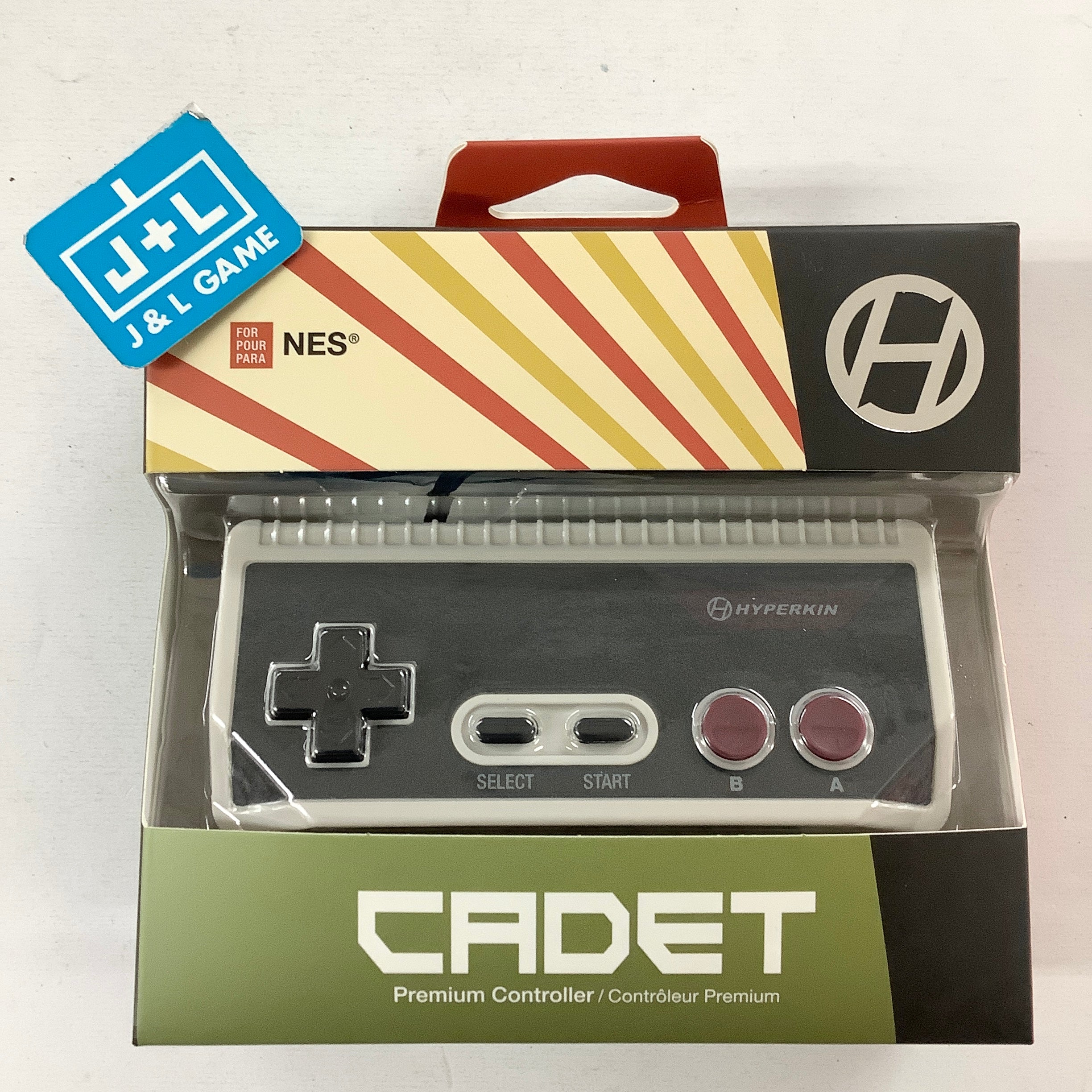 Hyperkin Cadet Controller (Gray) - (NES) Nintendo Entertainment System ...