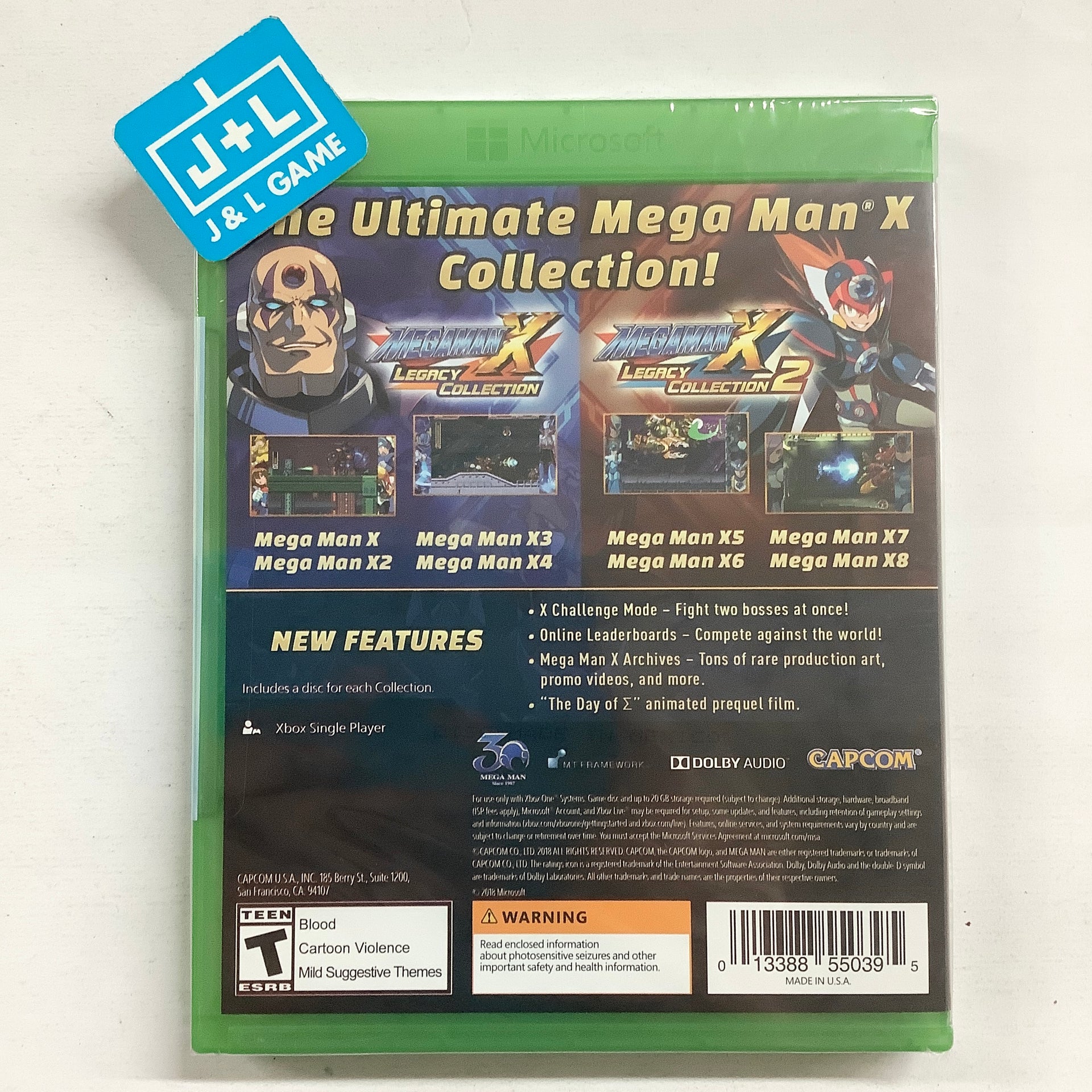Mega Man X Legacy Collection 1+2 - (XB1) Xbox One | J&L Game