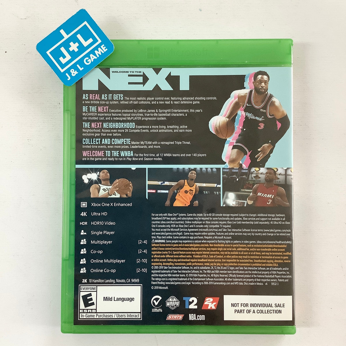 NBA 2K20 (Legend Edition) - (XB1) Xbox One [Pre-Owned] | J&L Game