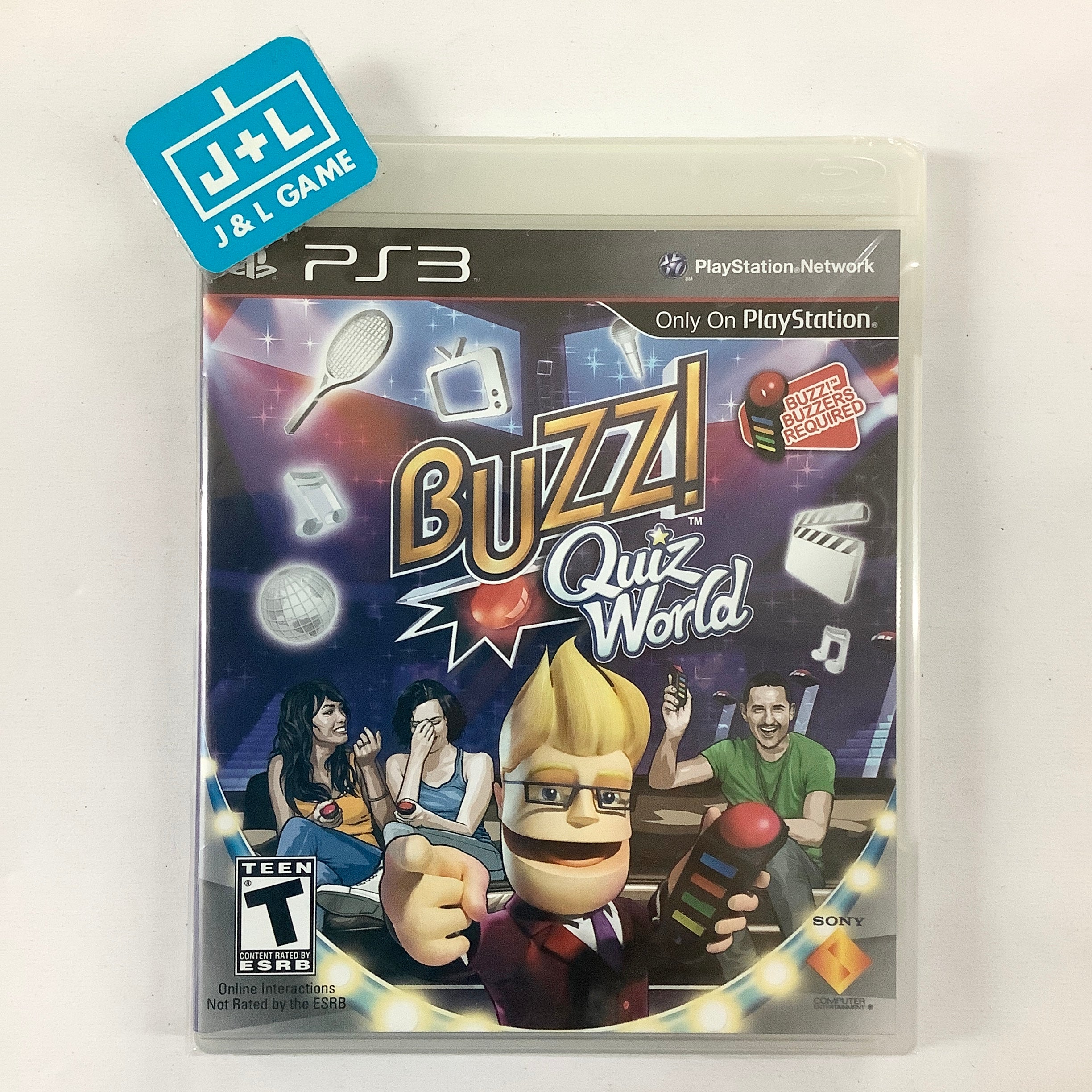 Buzz! Quiz World (Game Only) - (PS3) PlayStation 3 | J&L Game