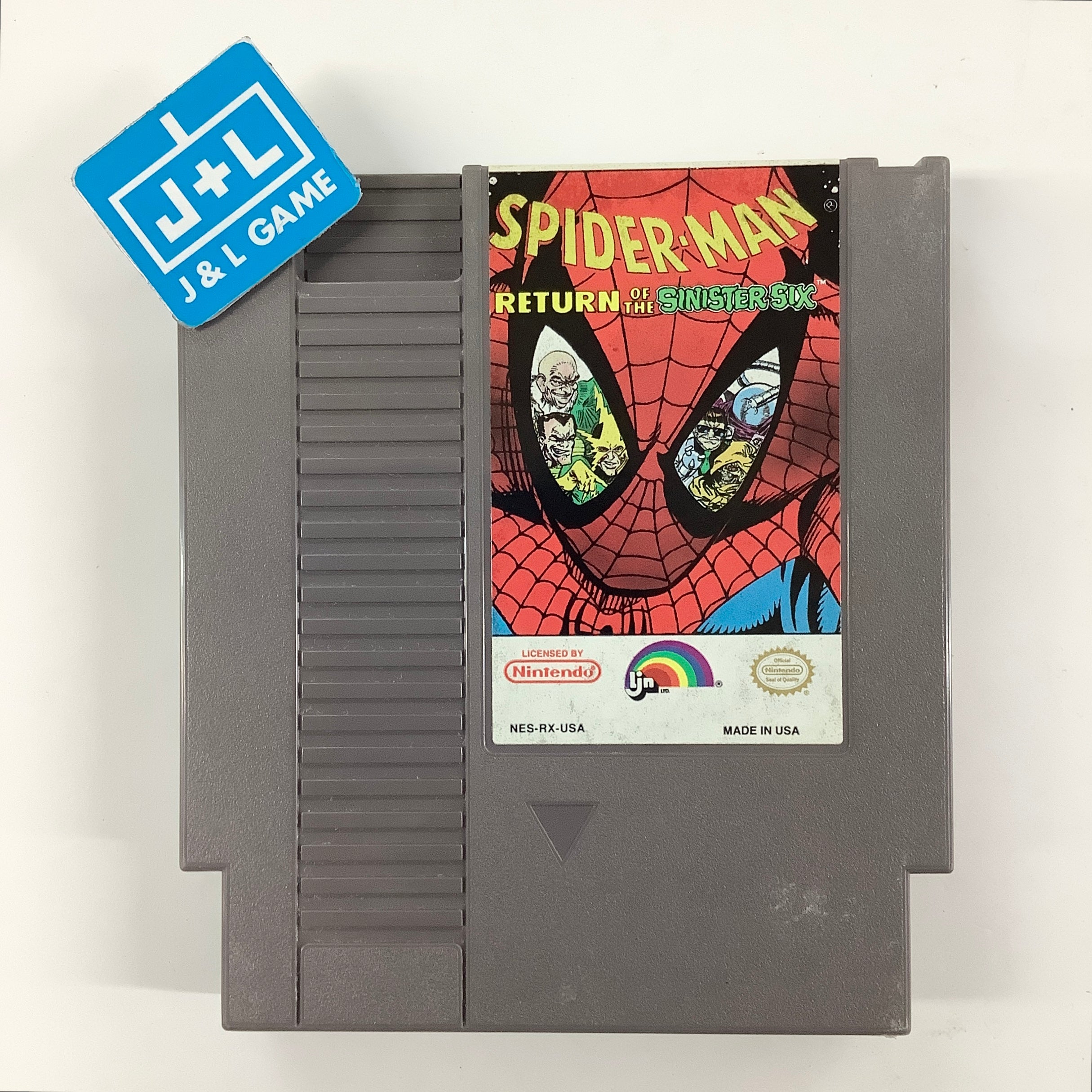 Spider-Man: Return of the Sinister Six - (NES) Nintendo Entertainment ...