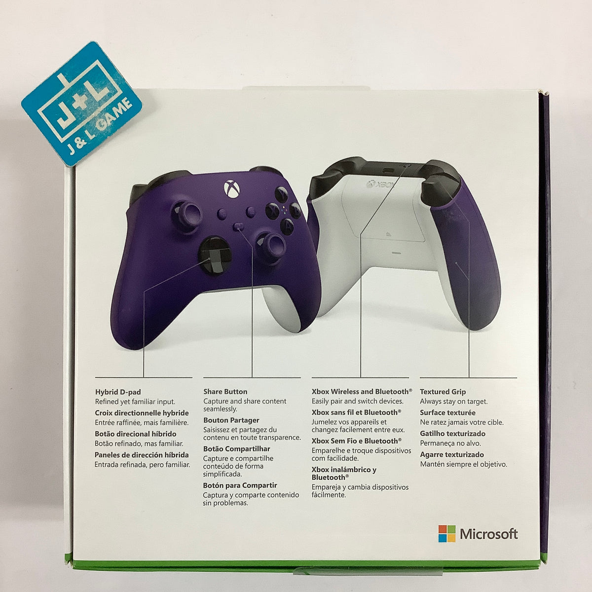 Microsoft Xbox Series X Wireless Controller (Astral Purple) - (XSX) Xb ...