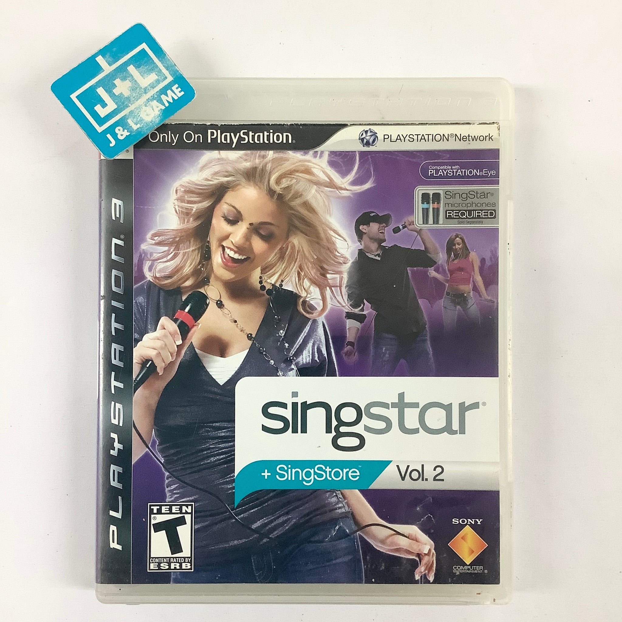 SingStar Vol. 2 - (PS3) PlayStation 3 [Pre-Owned] – J&L Video Games New York City