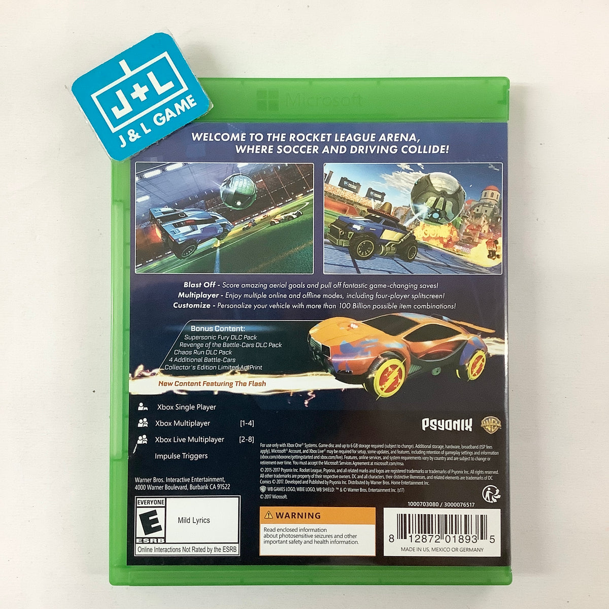 Rocket League (Collector's Edition) - (XB1) Xbox One [Pre-Owned] | J&L Game