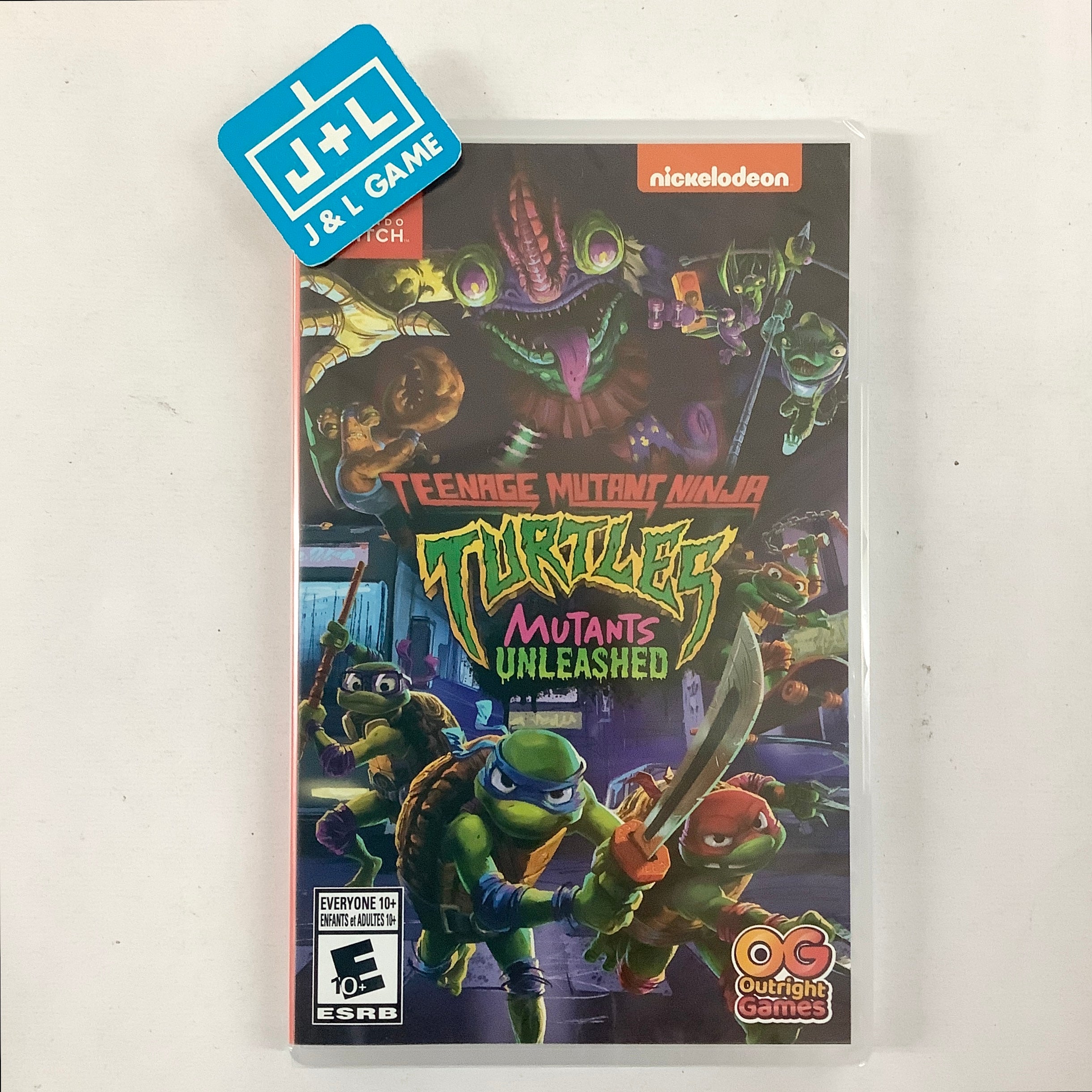 Teenage Mutant Ninja Turtles: Mutants Unleashed - (NSW) Nintendo Switc ...