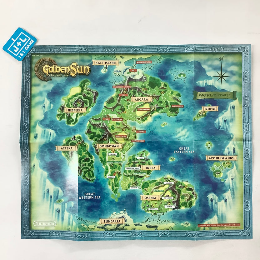 Golden Sun: The Lost Age - (GBA) Game Boy Advance [Pre-Owned] | J&L Game