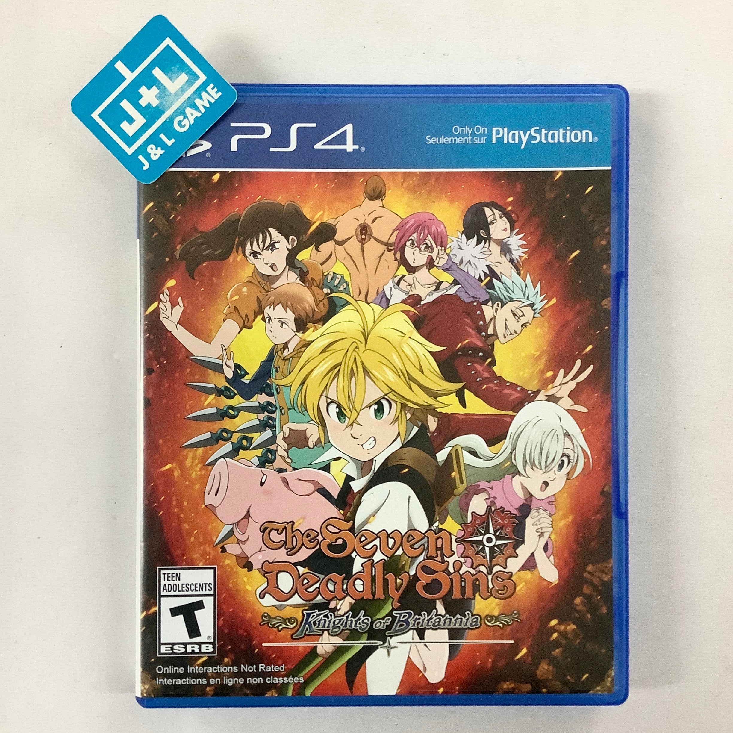 The Seven Deadly Sins: Knights of Britannia - (PS4) PlayStation 4 [Pre ...