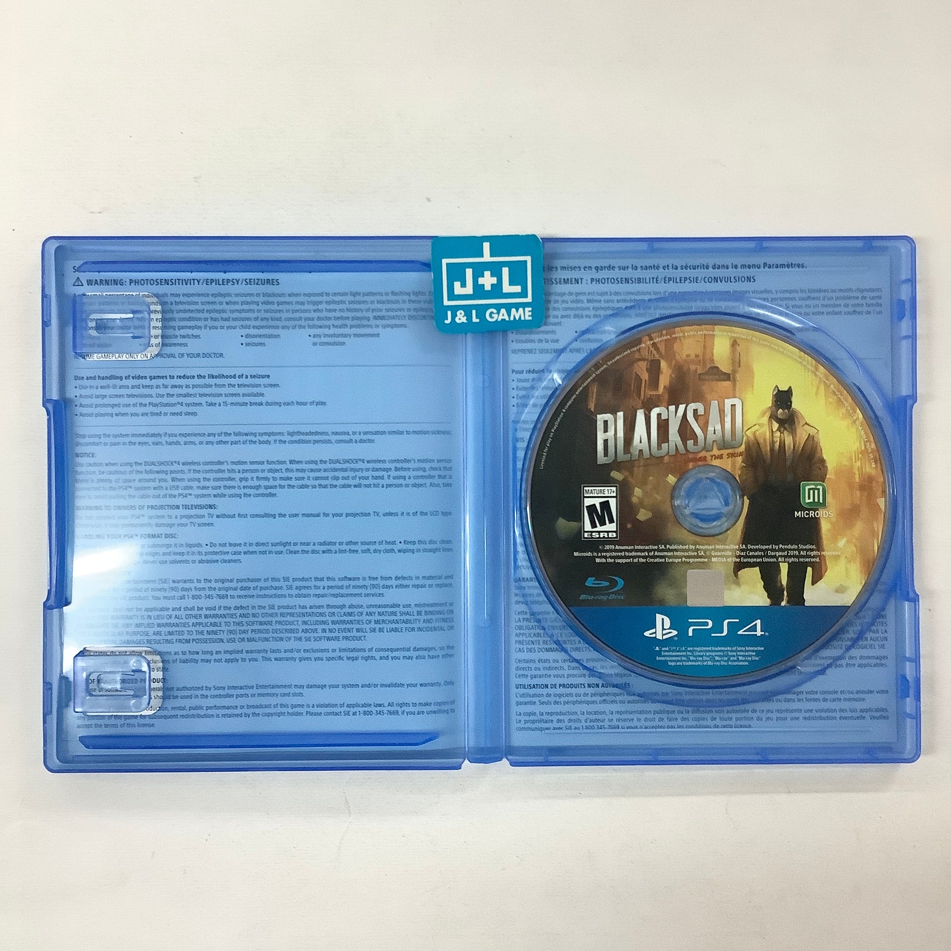Blacksad: Under The Skin (Limited Edition) - (PS4) PlayStation 4 | J&L Game