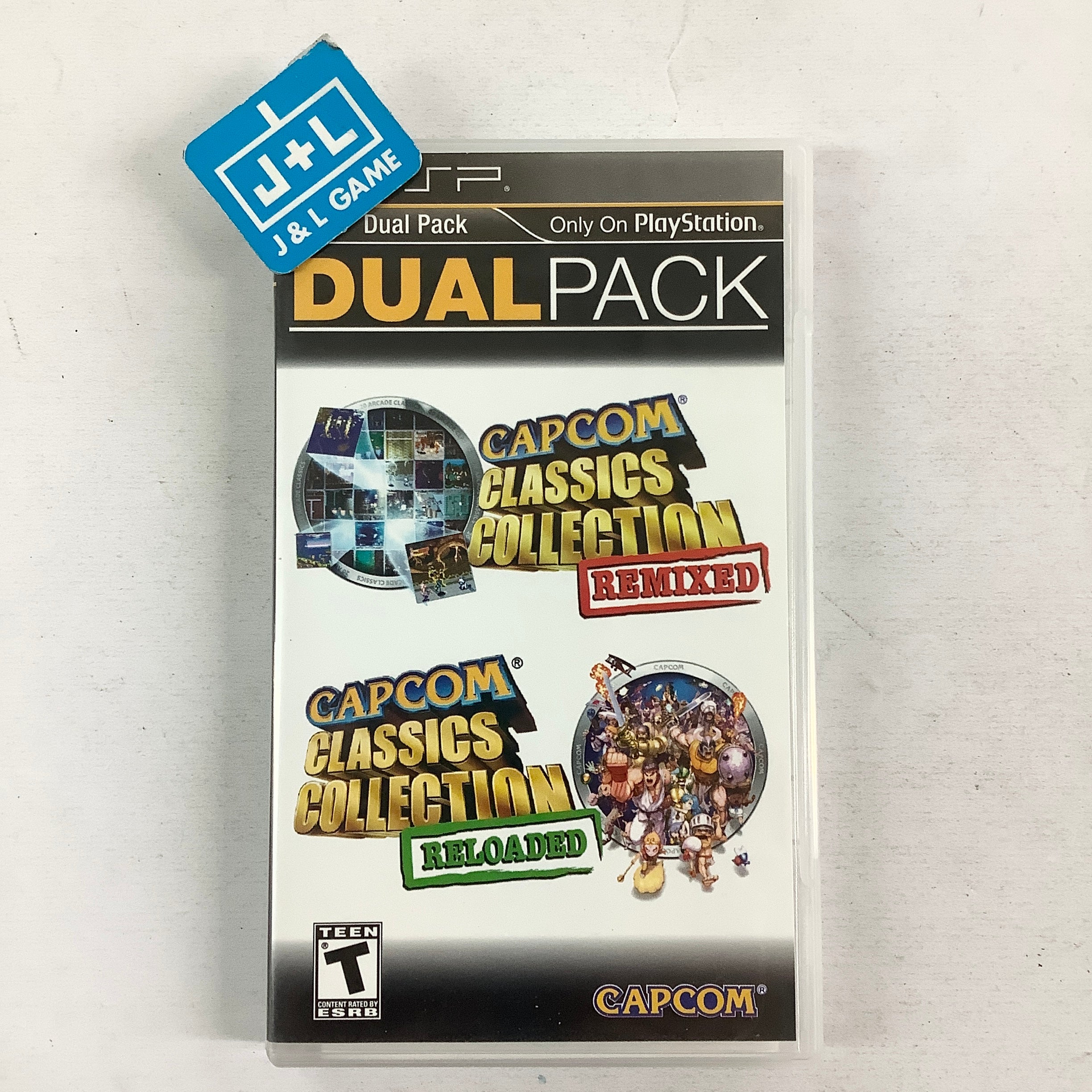 Capcom Classics Dual Pack: Remixed and Reloaded - Sony PSP [Pre-Owned ...