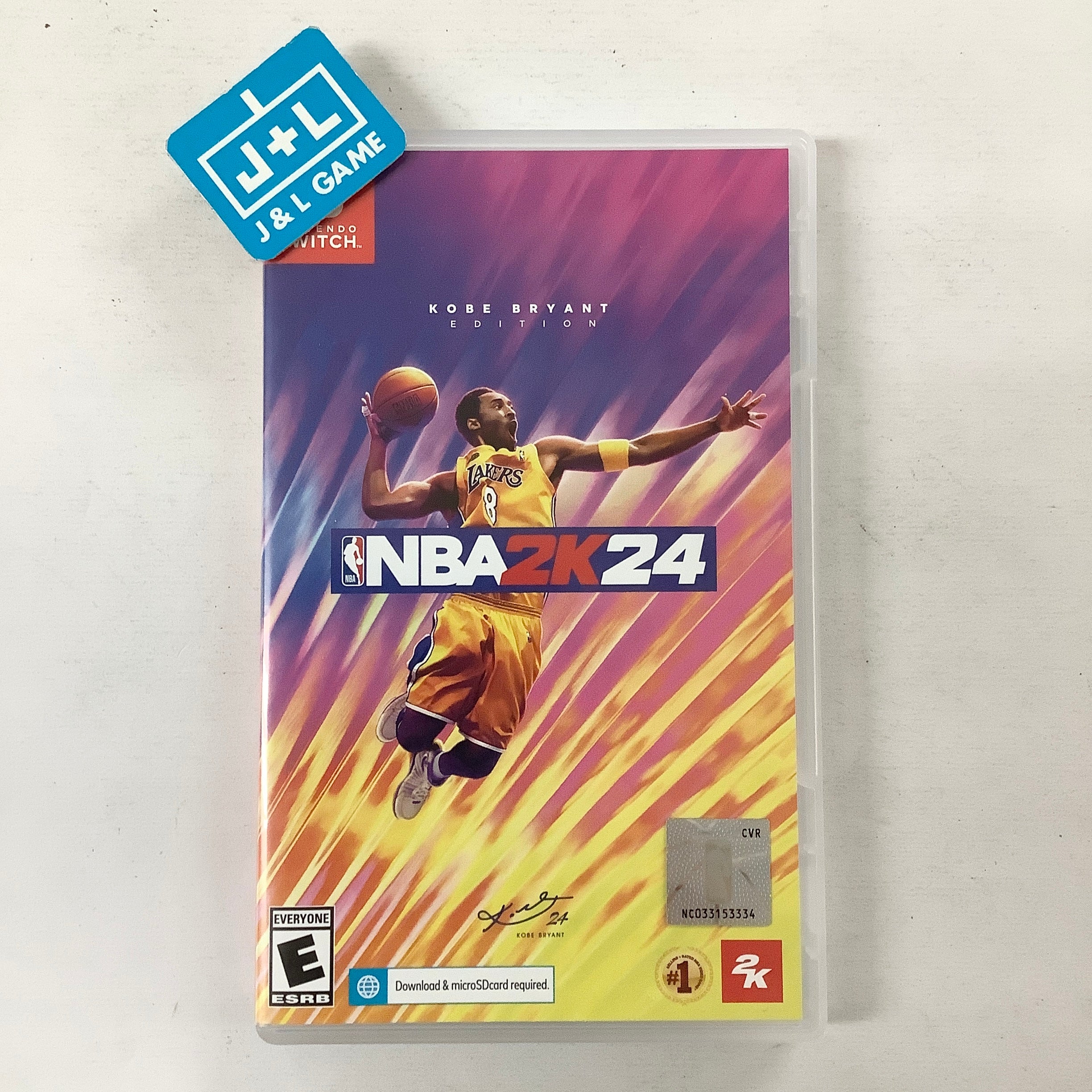 NBA 2K24 (Kobe Bryant Edition) - (NSW) Nintendo Switch [Pre-Owned] | J ...