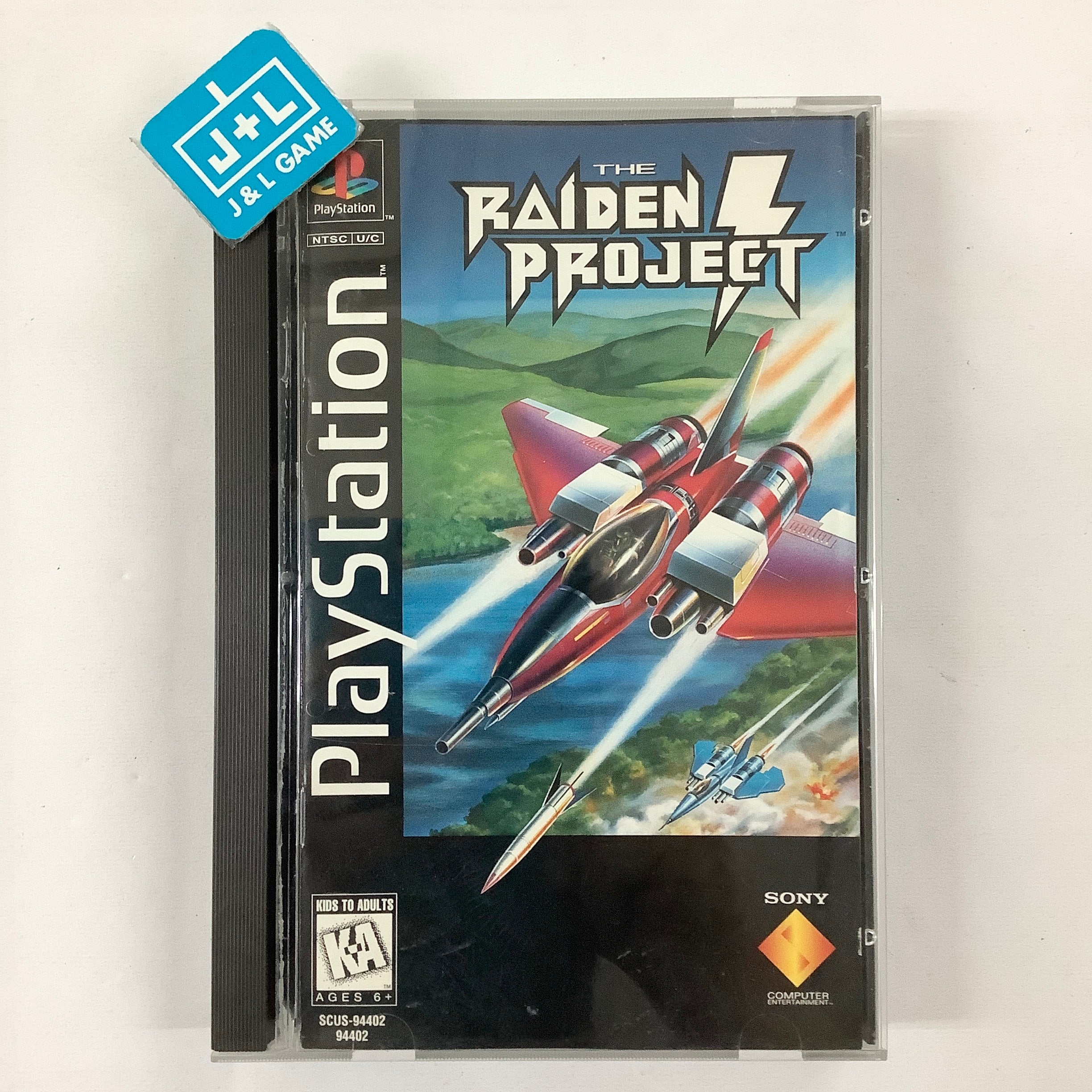 The Raiden Project (Long Box) - (PS1) PlayStation 1 [Pre-Owned] | J&L Game