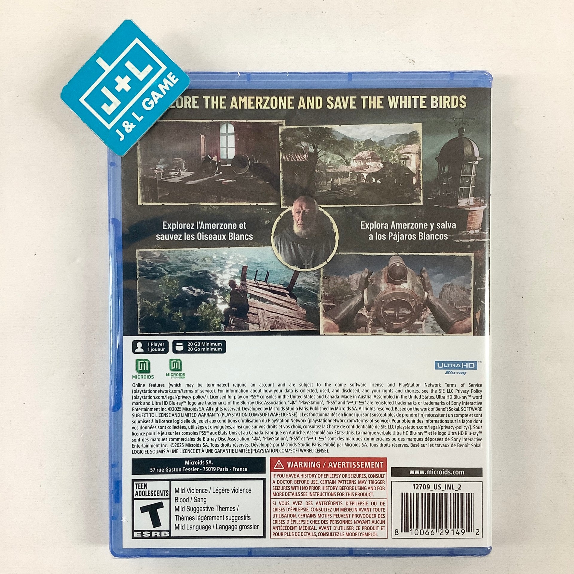 Amerzone: The Explorer's Legacy - (PS5) Playstation 5 | J&L Game