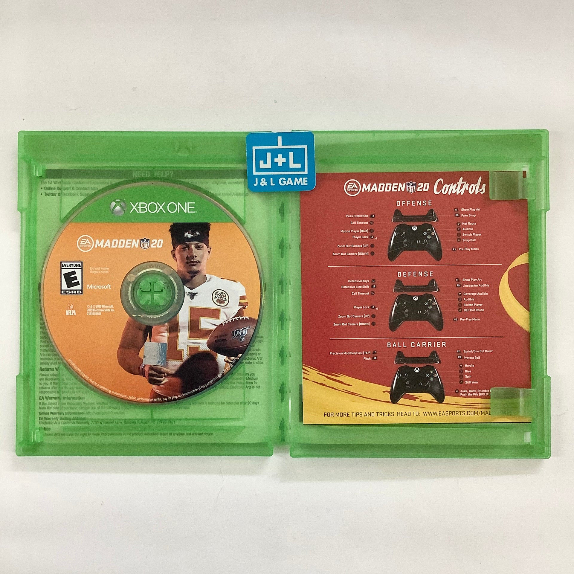 Madden NFL 20 - (XB1) Xbox One [Pre-Owned] | J&L Game