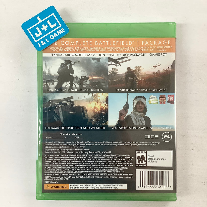 Battlefield 1: Revolution - (XB1) Xbox One | J&L Game