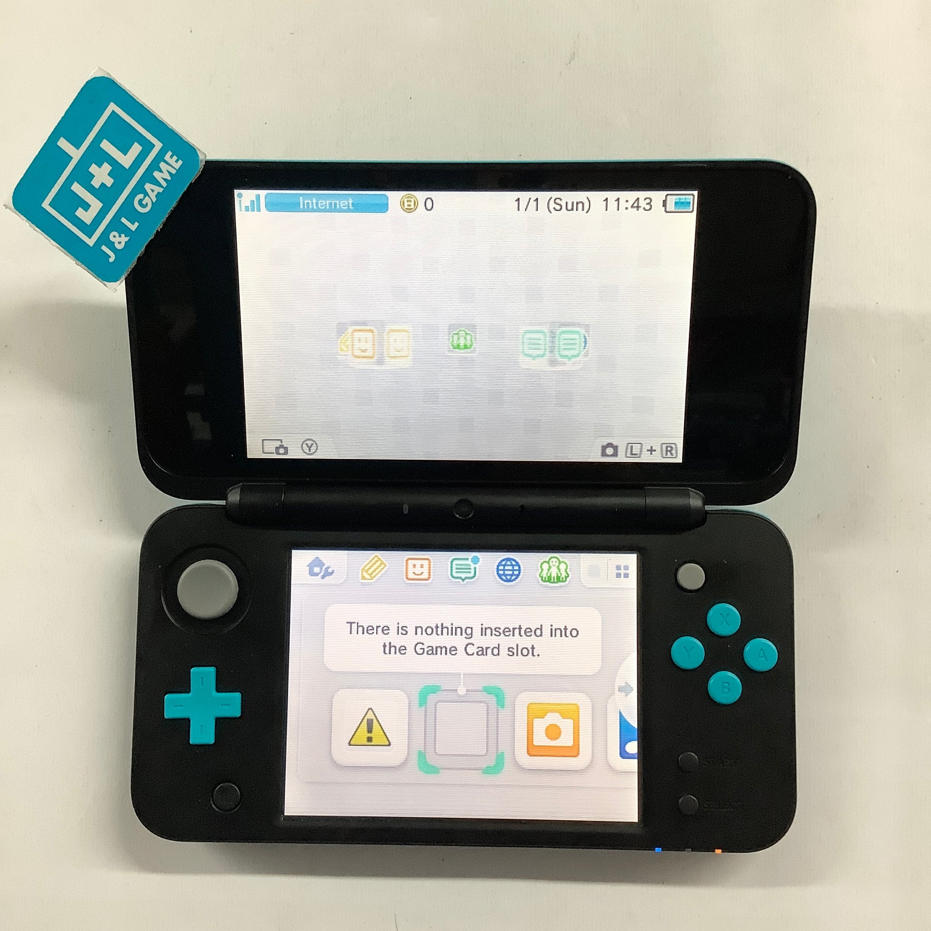 New Nintendo 2DS XL Console (Black + Turquoise) - Nintendo 3DS [Pre-Ow ...
