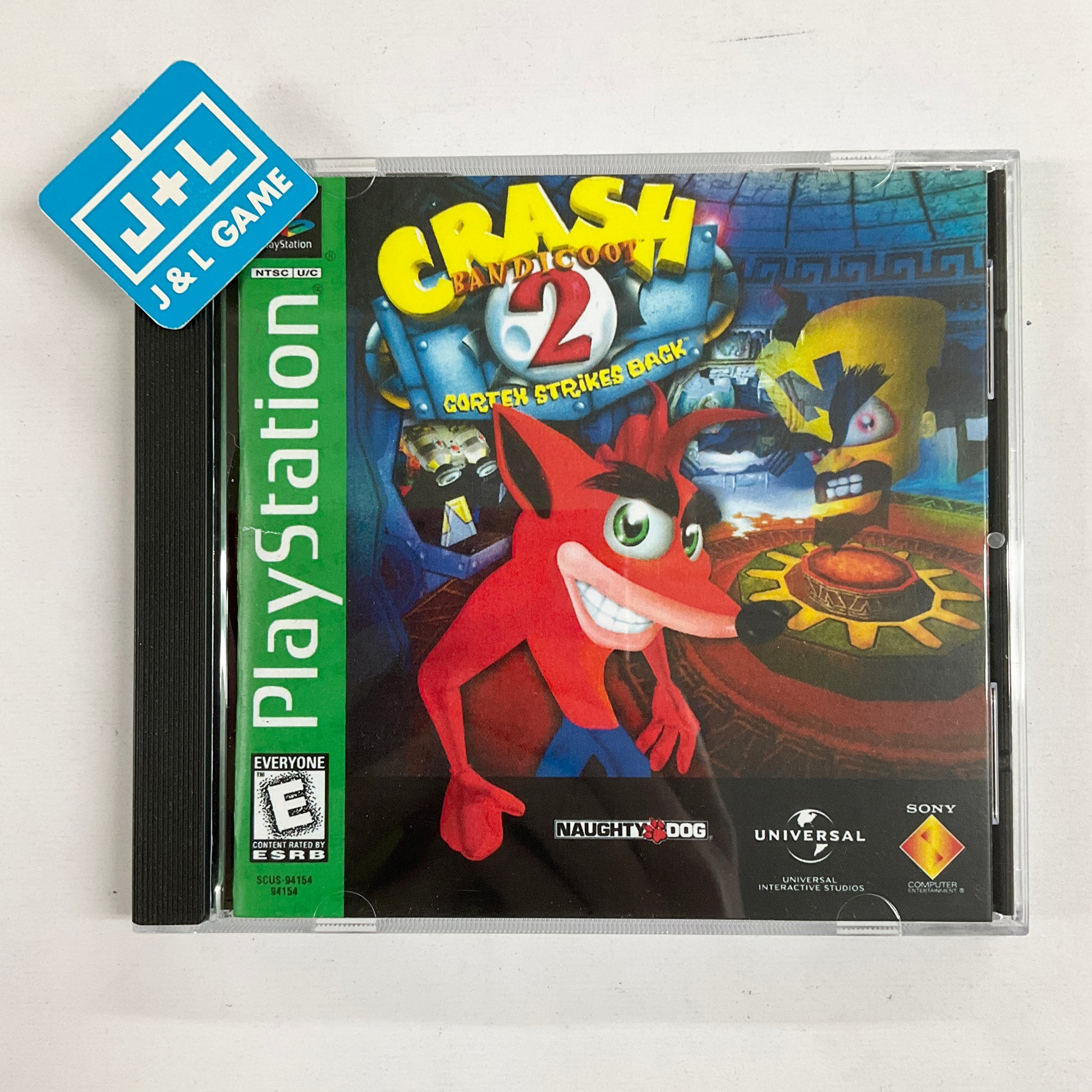 Crash Bandicoot 2: Cortex Strikes Back (Greatest Hits) - (PS1) PlaySta ...