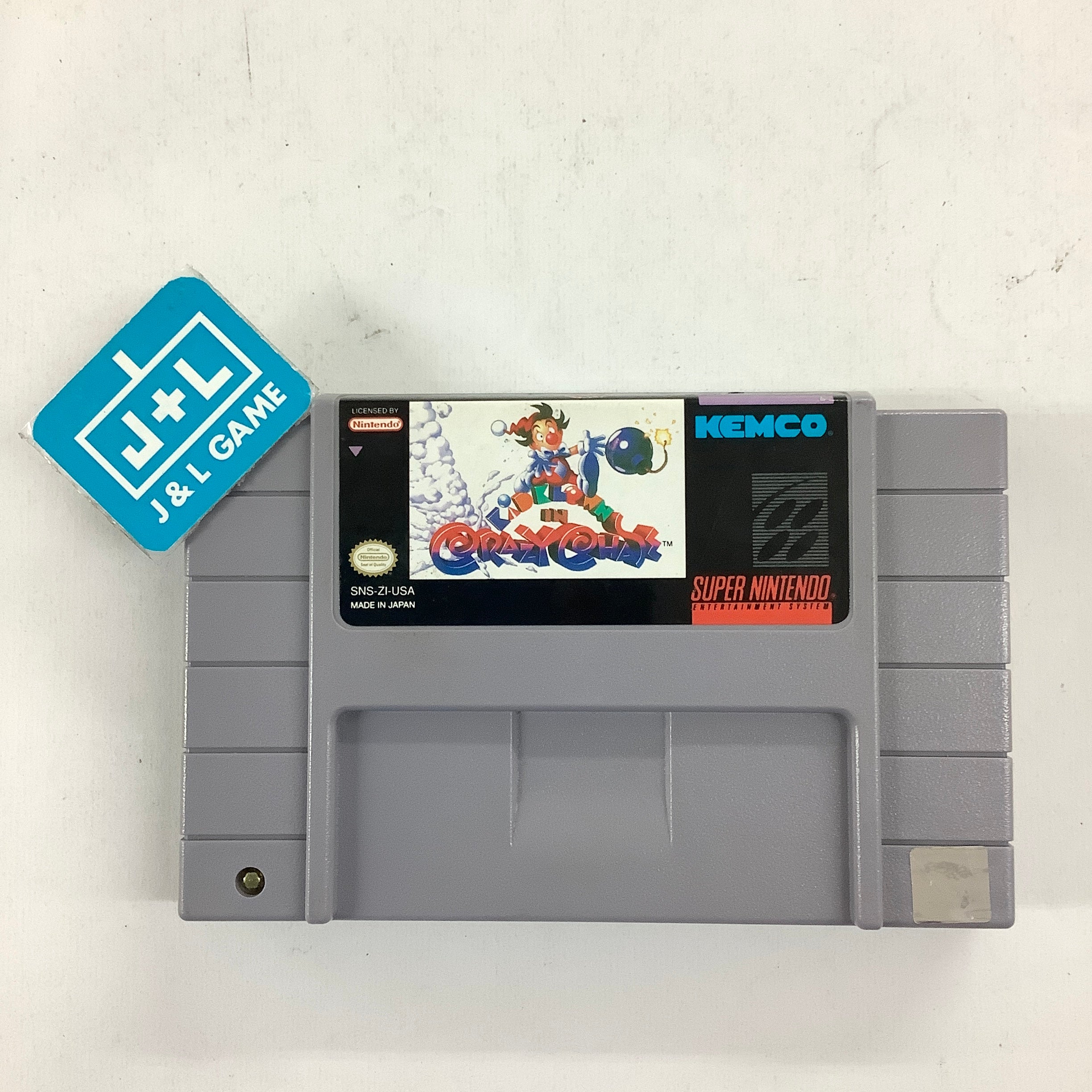 Kid Klown in Crazy Chase - (SNES) Super Nintendo [Pre-Owned] | J&L Game