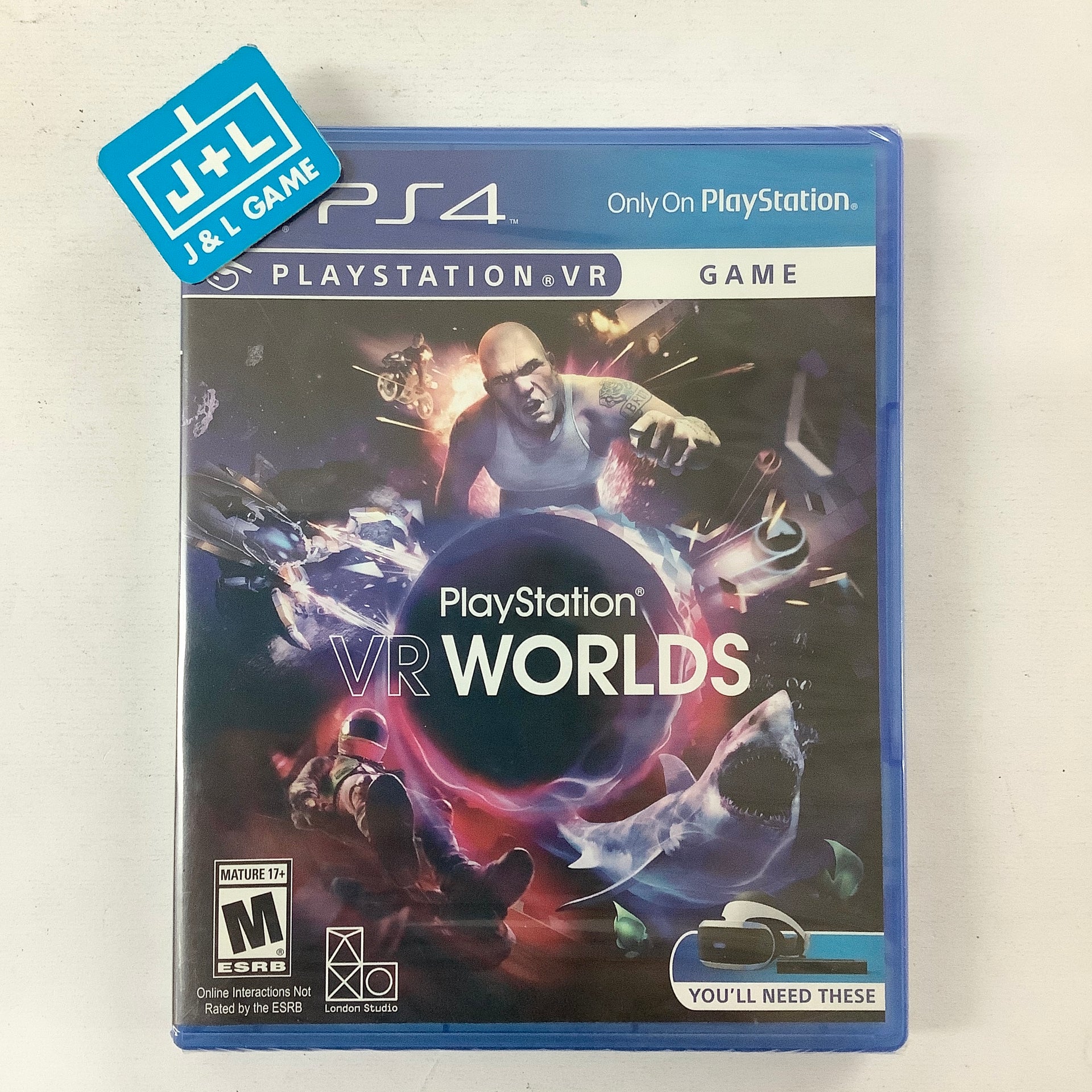 PlayStation VR Worlds - (PS4) PlayStation 4 | J&L Game