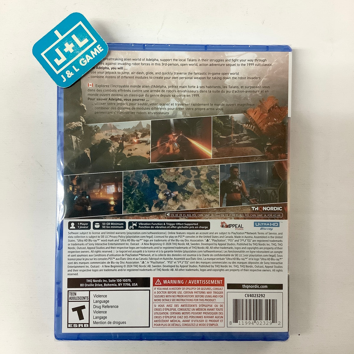 Outcast: A New Beginning – (PS5) PlayStation 5 | J&L Game