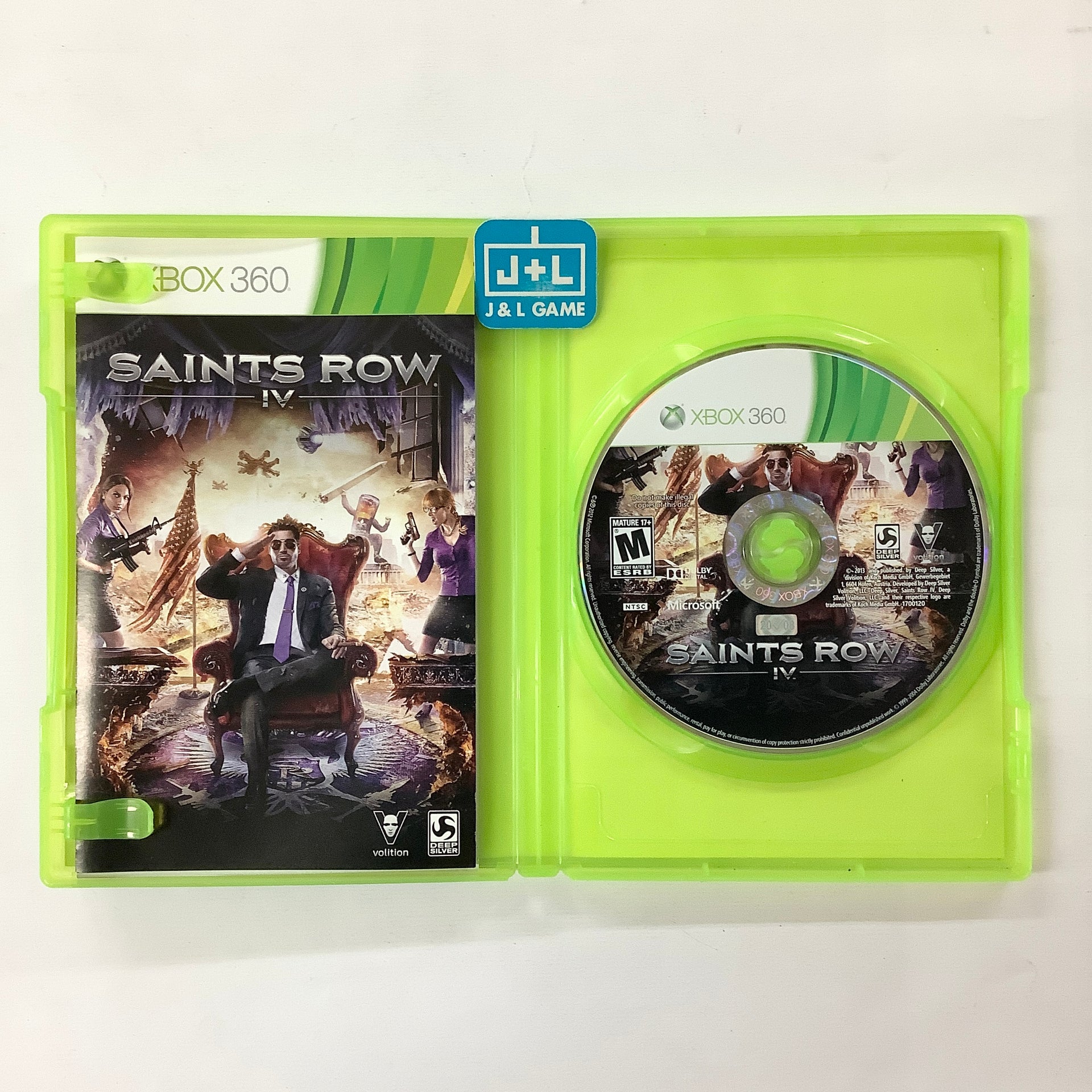 Saints Row IV - Xbox 360 [Pre-Owned] | J&L Game