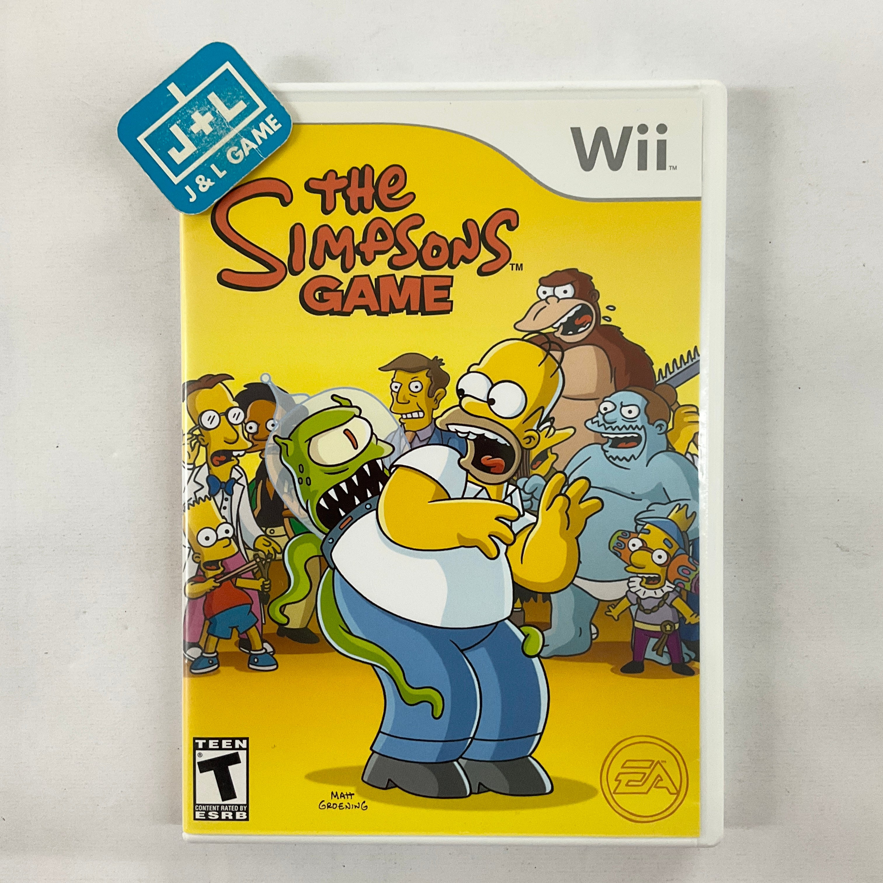 The Simpsons Game - Nintendo Wii [Pre-Owned] | J&L Game