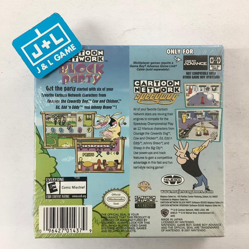 Cartoon Network Block Party / Cartoon Network Speedway - (GBA) Game Bo ...