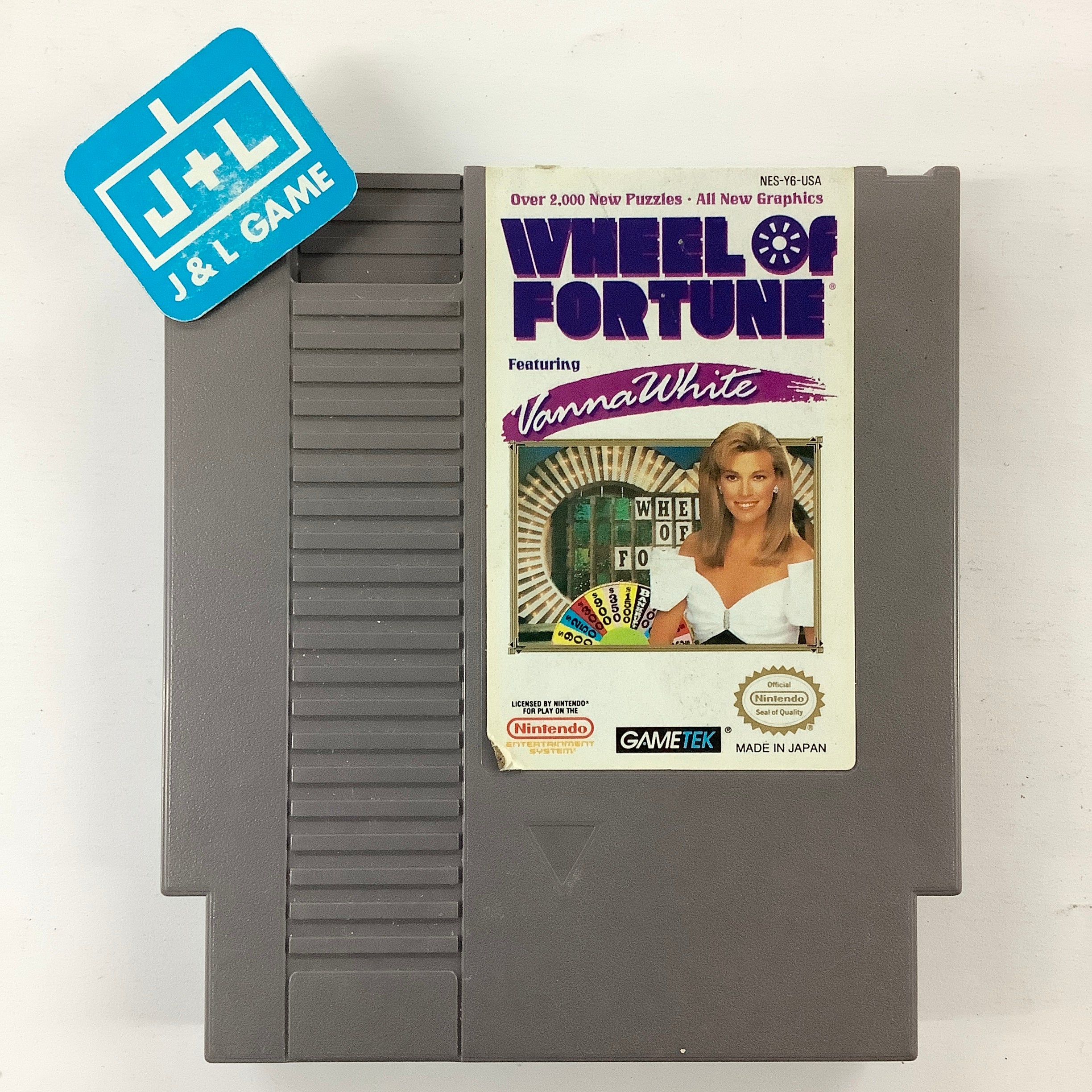 Wheel of Fortune: Featuring Vanna White - (NES) Nintendo Entertainment ...