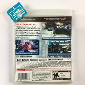 Mindjack - (PS3) PlayStation 3 [Pre-Owned] | J&L Game