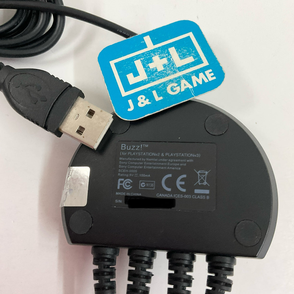 Sony Buzz! Buzzer Controllers - (PS2) PlayStation 2 [Pre-Owned] | J&L Game