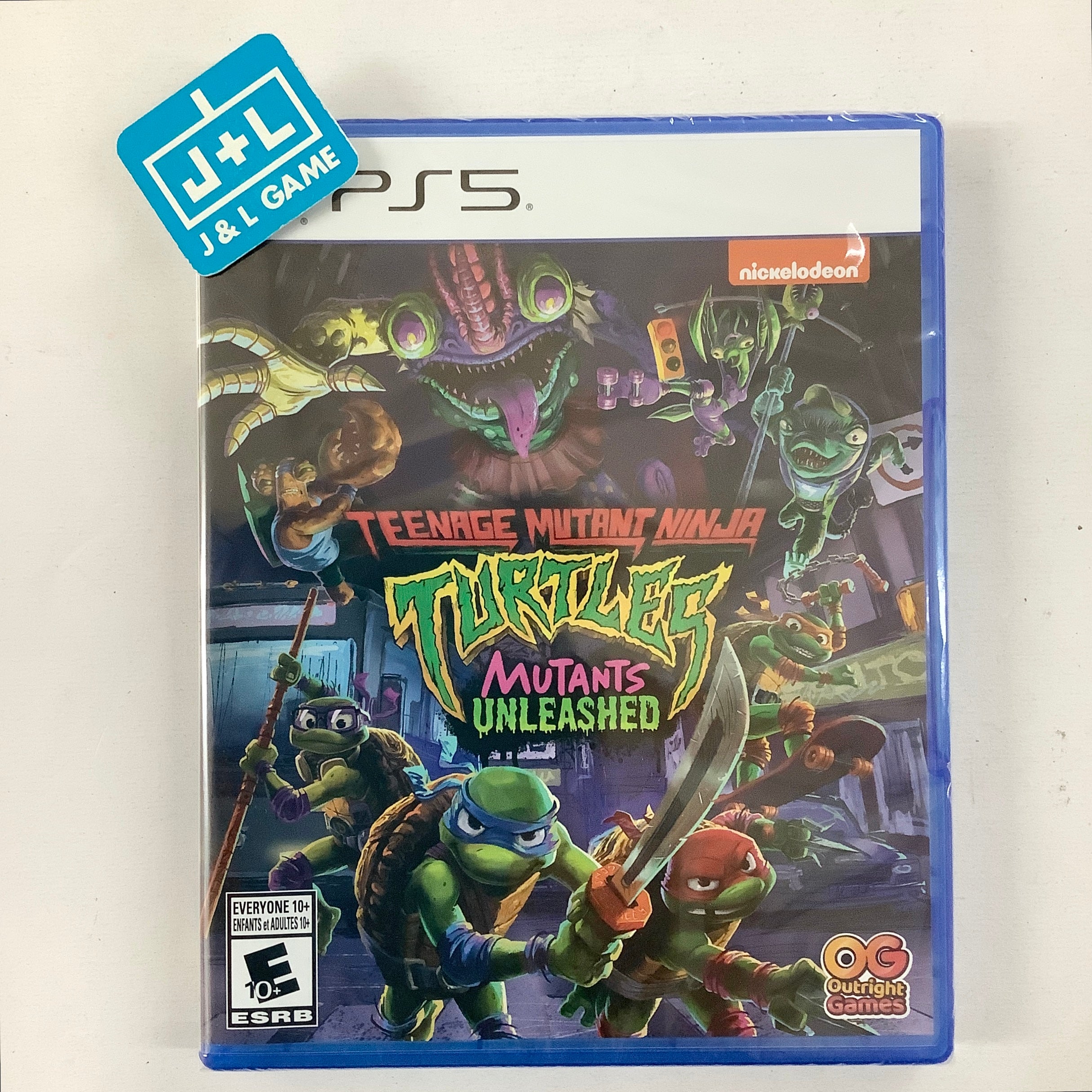 Teenage Mutant Ninja Turtles: Mutants Unleashed - (PS5) PlayStation 5 ...