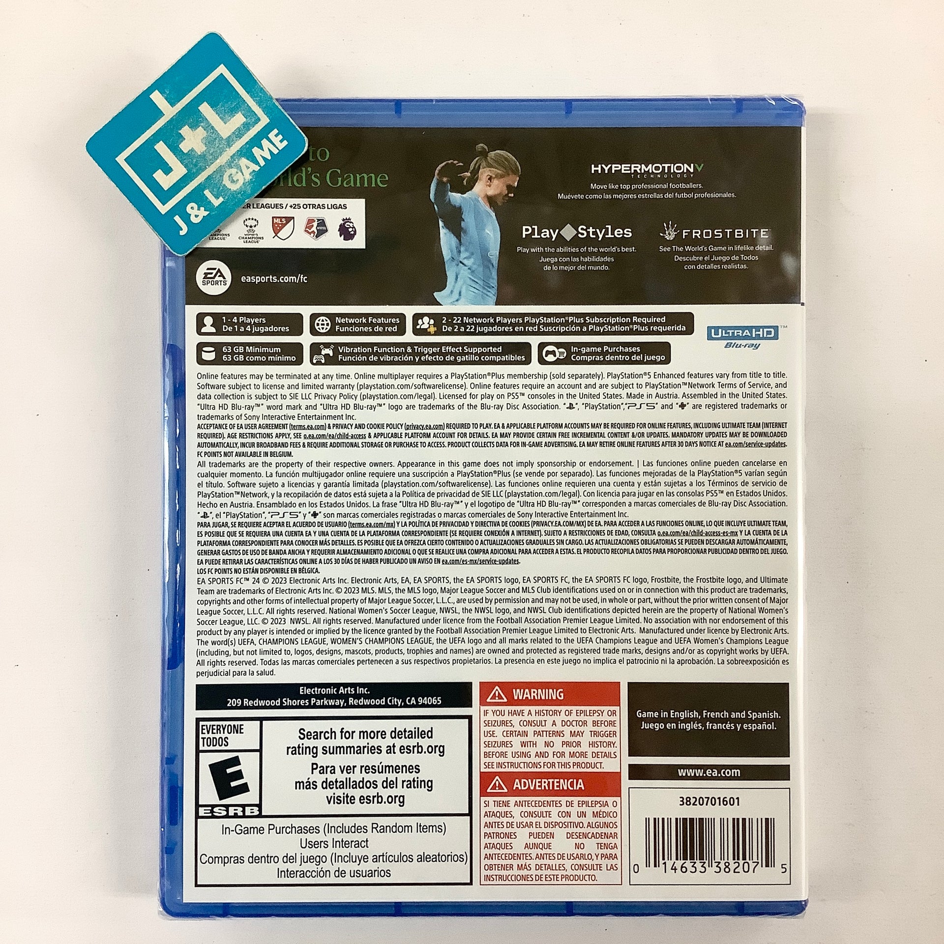 EA Sports FC 24 - (PS5) PlayStation 5 | J&L Game