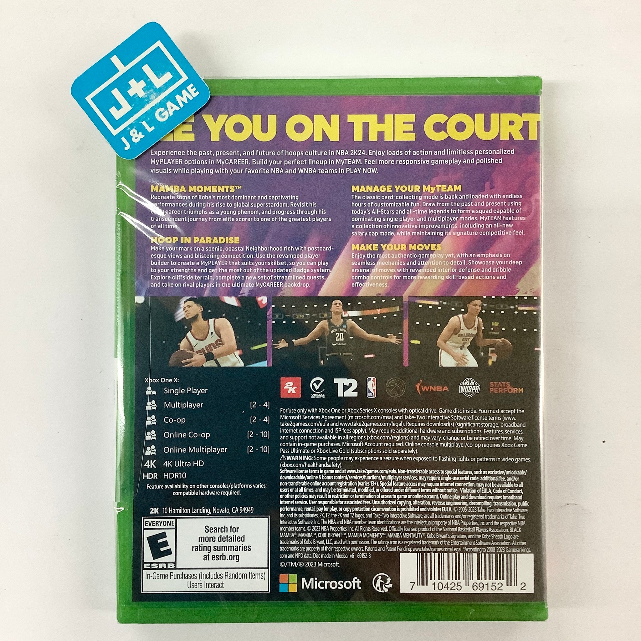NBA 2K24 (Kobe Bryant Edition) - (XB1) Xbox One – J&L Game