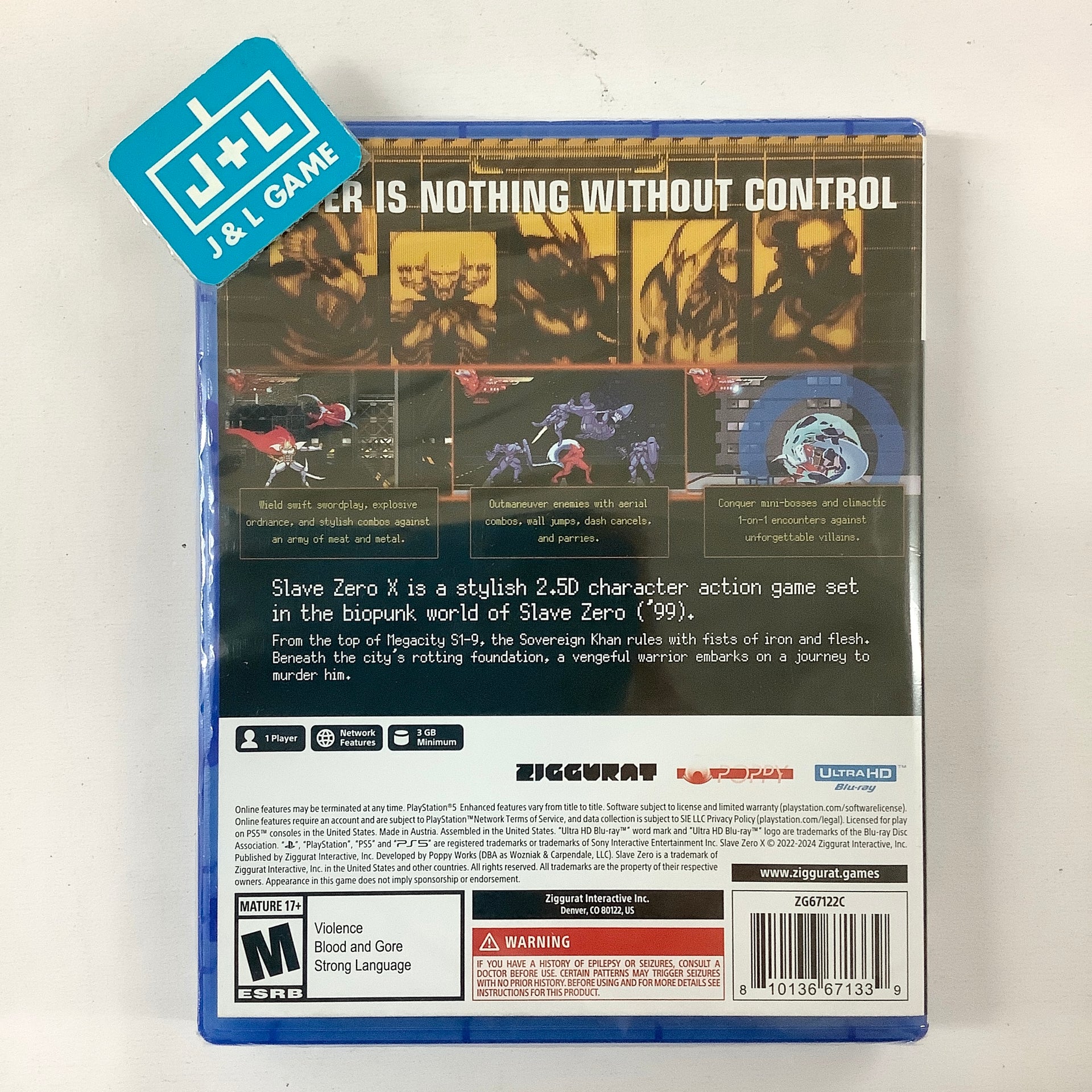 Slave Zero X - (PS5) PlayStation 5 | J&L Game