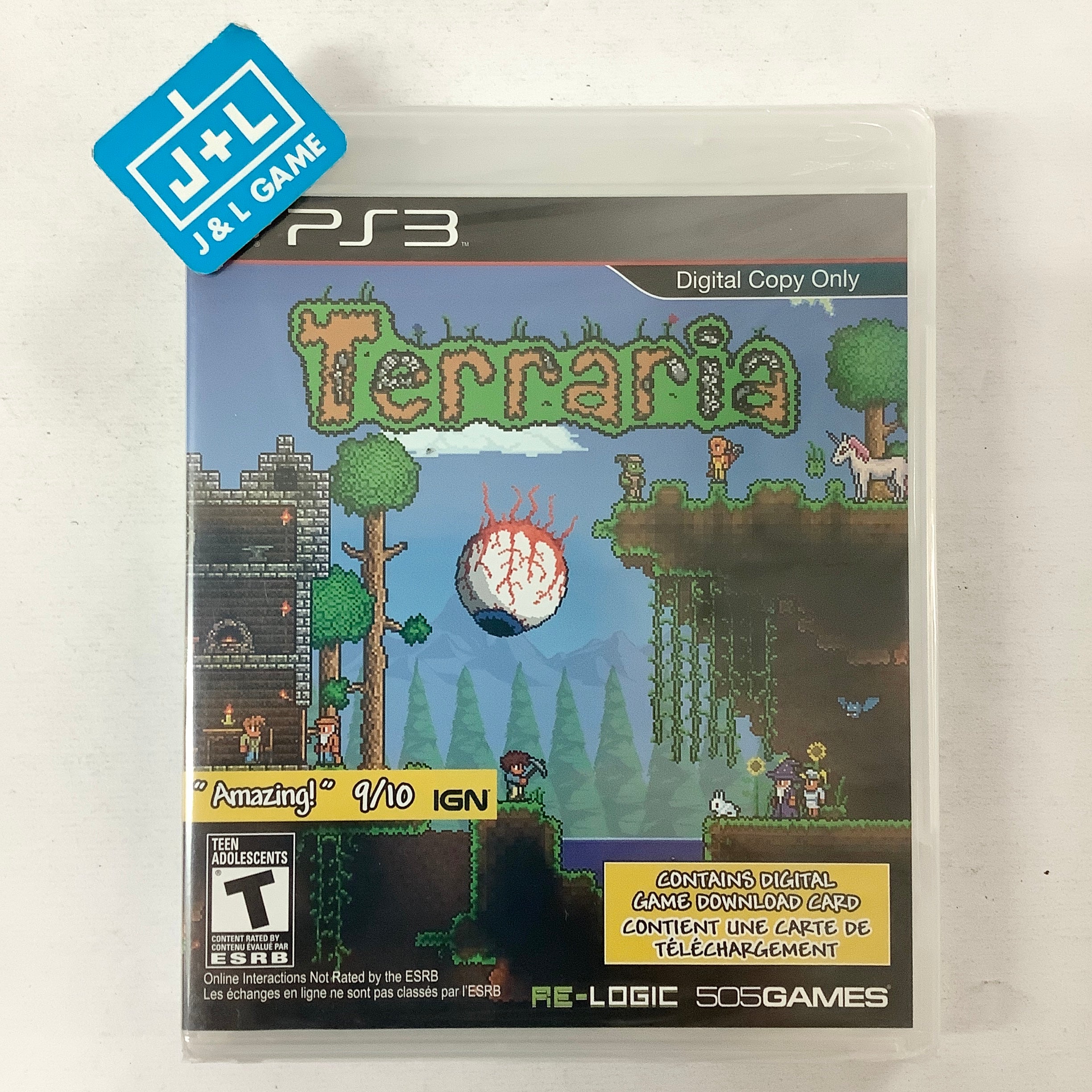 Terraria - (PS3) PlayStation 3 | J&L Game