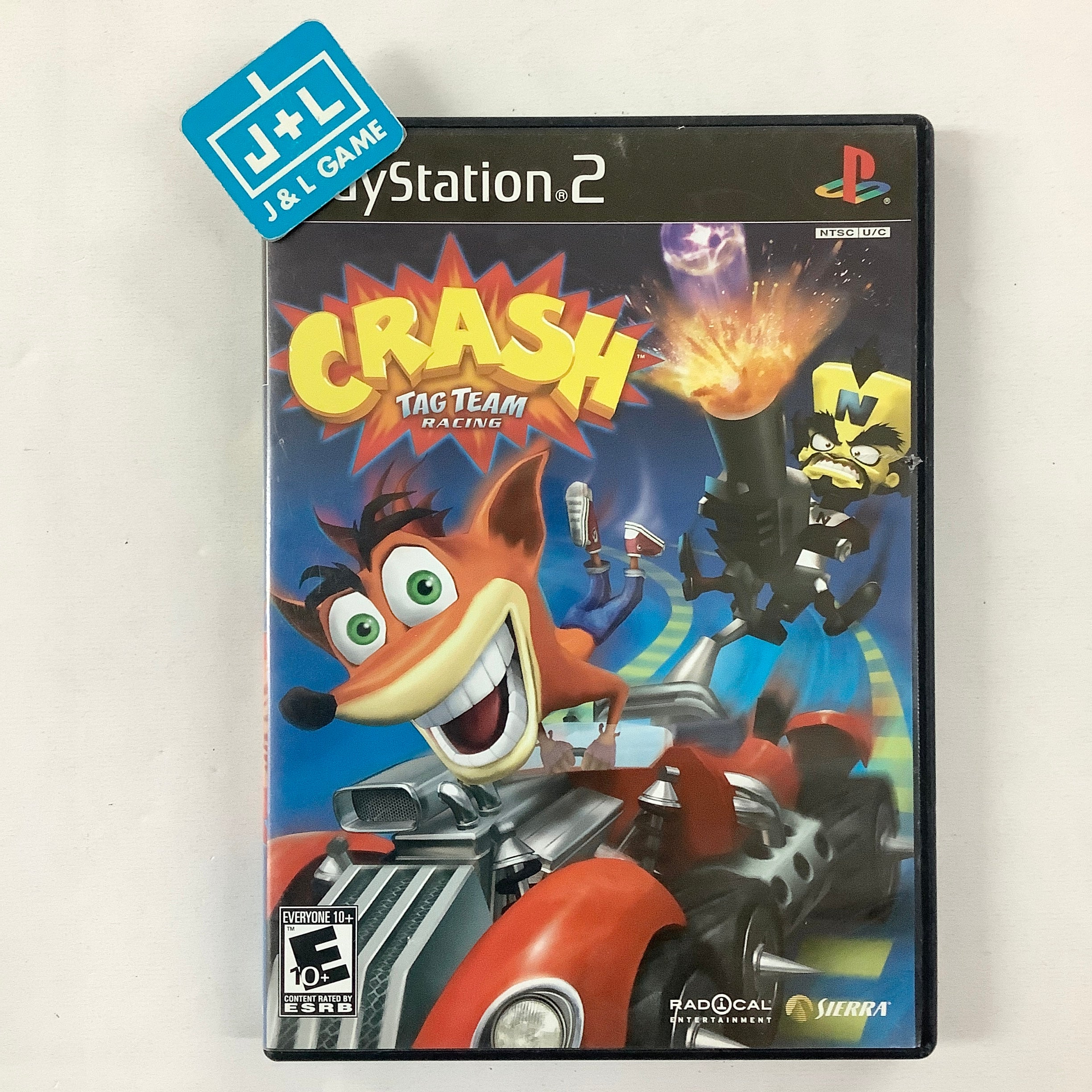 Crash Tag Team Racing - (PS2) PlayStation 2 [Pre-Owned] | J&L Game