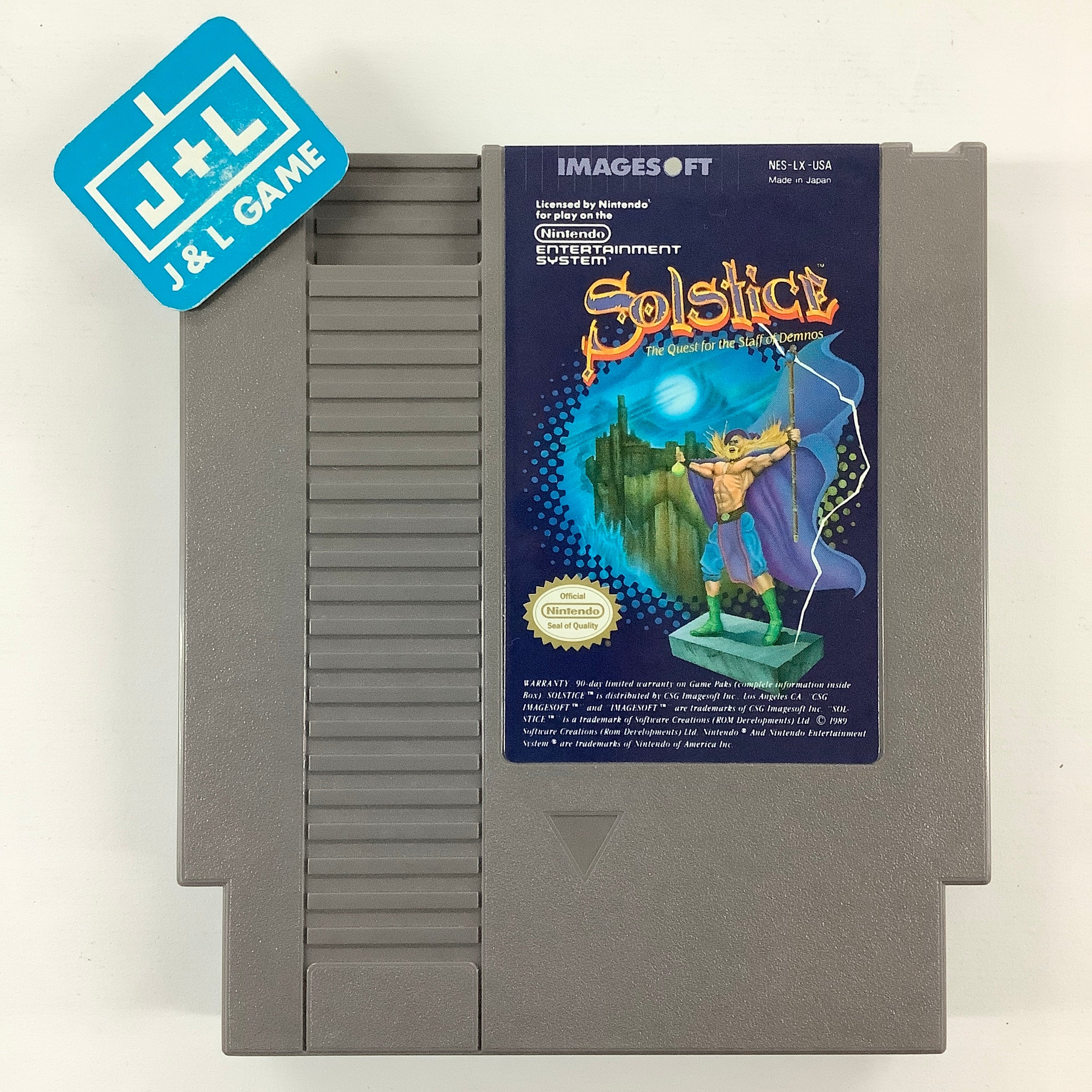 Solstice: The Quest for the Staff of Demnos - (NES) Nintendo Entertain ...