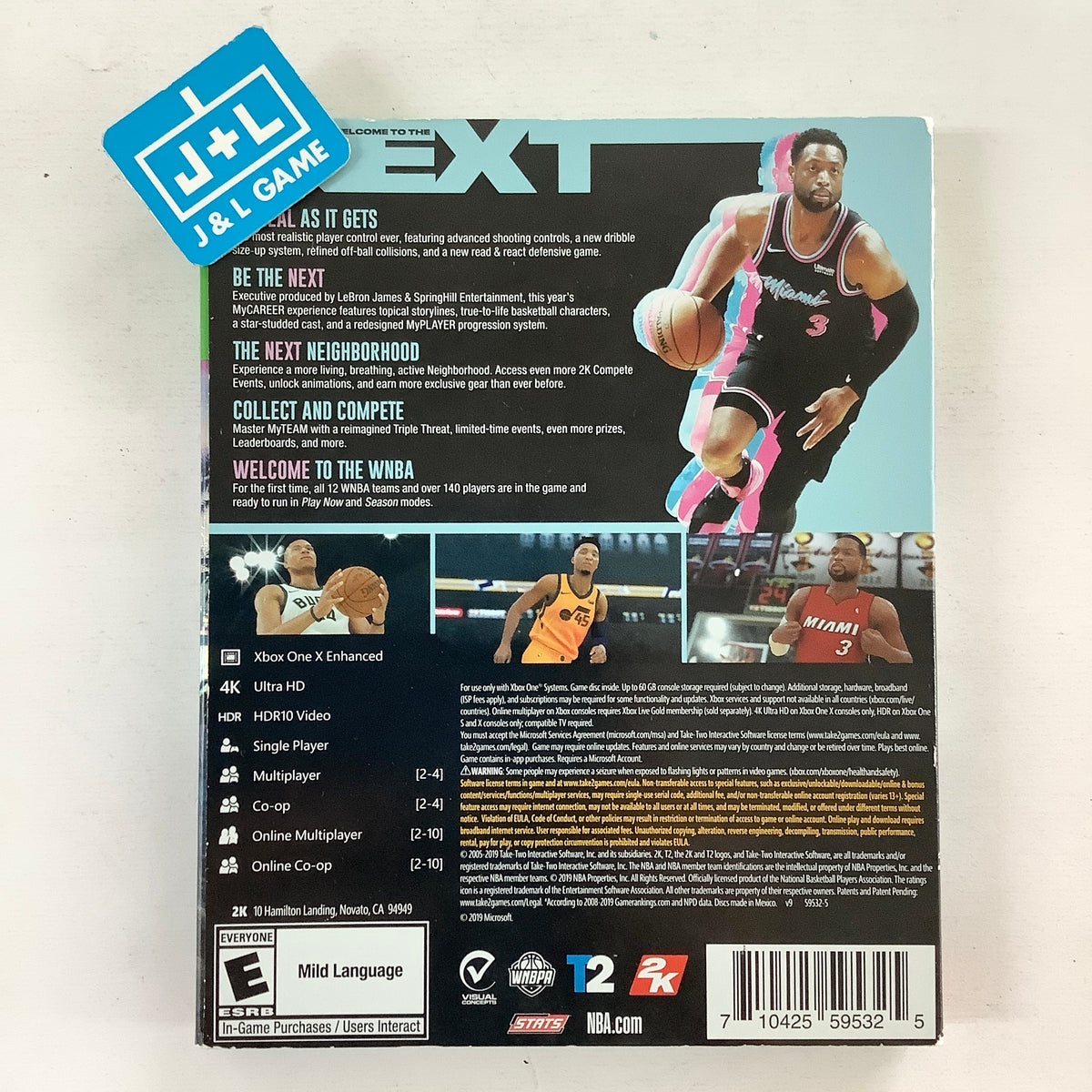 NBA 2K20 (Legend Edition) - (XB1) Xbox One [Pre-Owned] | J&L Game