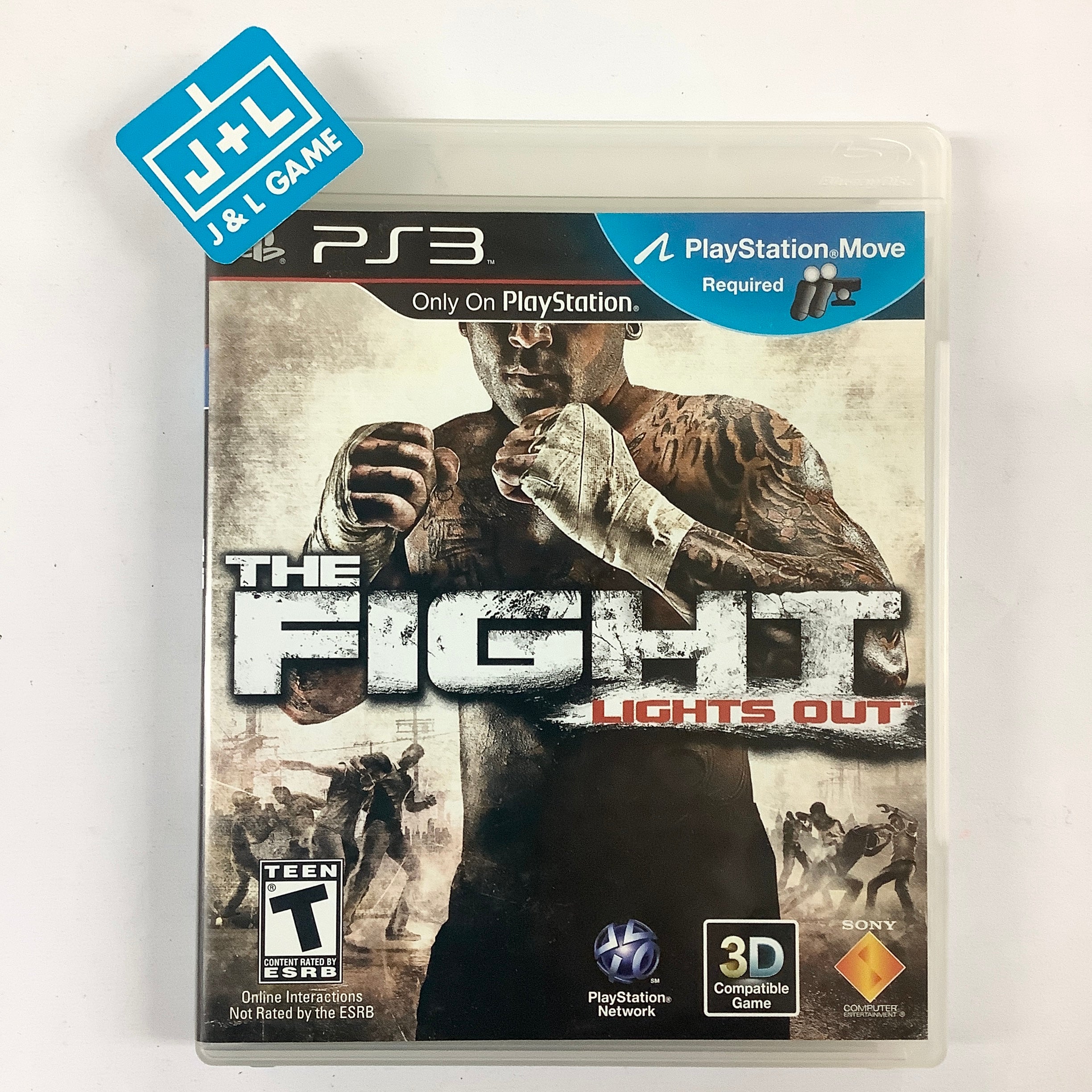 The Fight Lights Out PlayStation Move Required PS3 PlayStation J L Game