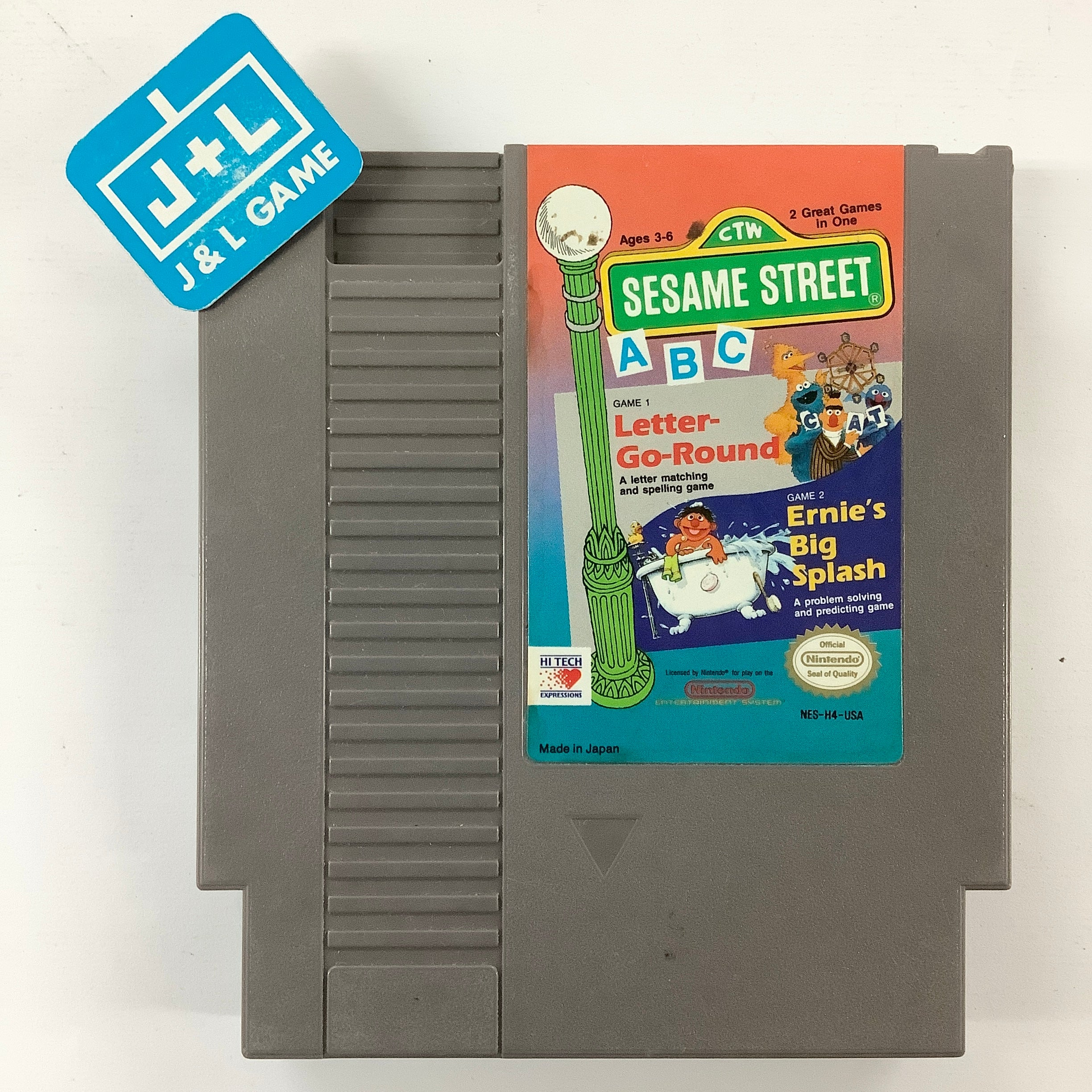 Sesame Street: ABC - (NES) Nintendo Entertainment System [Pre-Owned ...