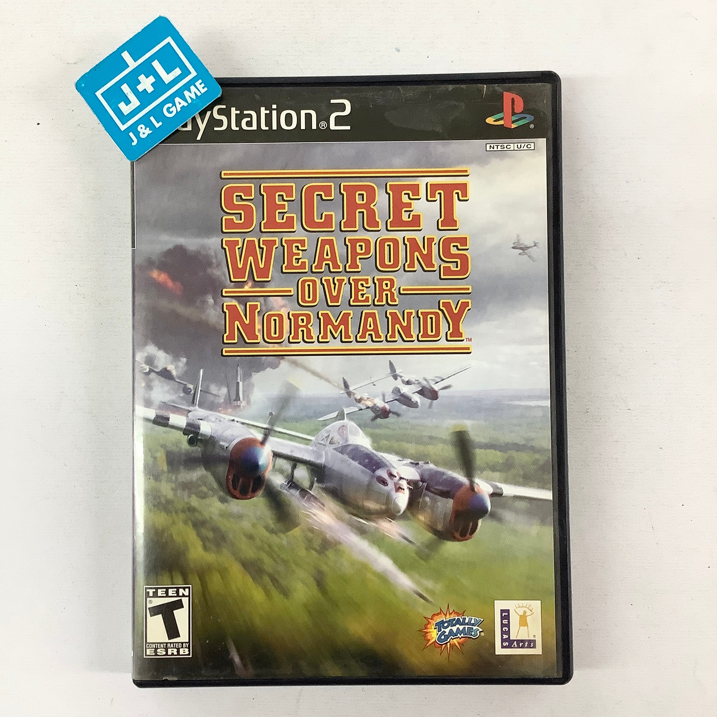 Secret Weapons Over Normandy - (PS2) PlayStation 2 [Pre-Owned] | J&L Game