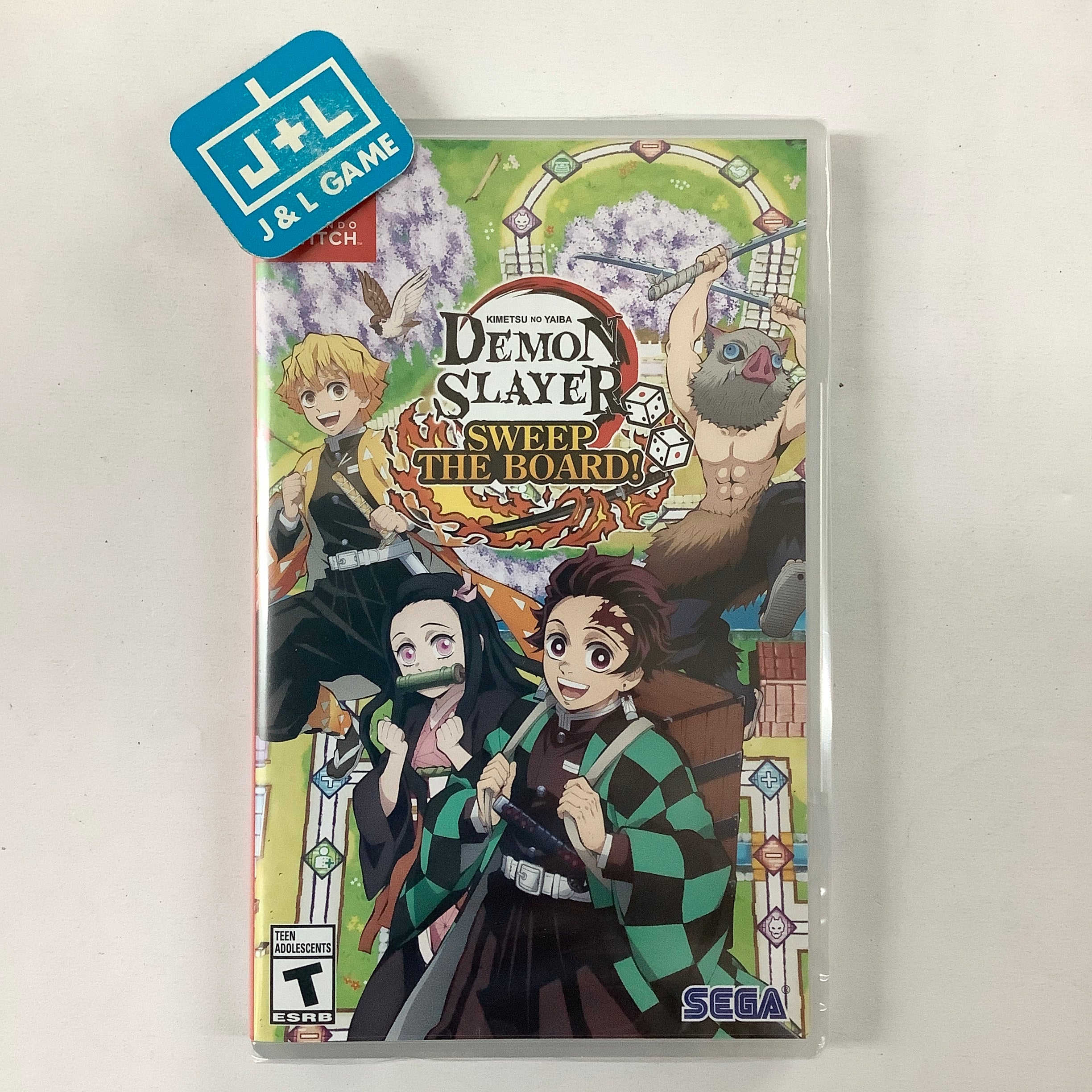Demon Slayer: Kimetsu no Yaiba - Sweep the Board! - (NSW) Nintendo Swi ...