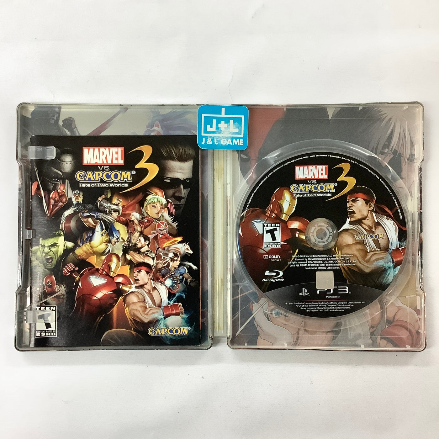 Marvel vs. Capcom 3: Fate of Two Worlds (Special Edition) - (PS3) Play | J&L Game
