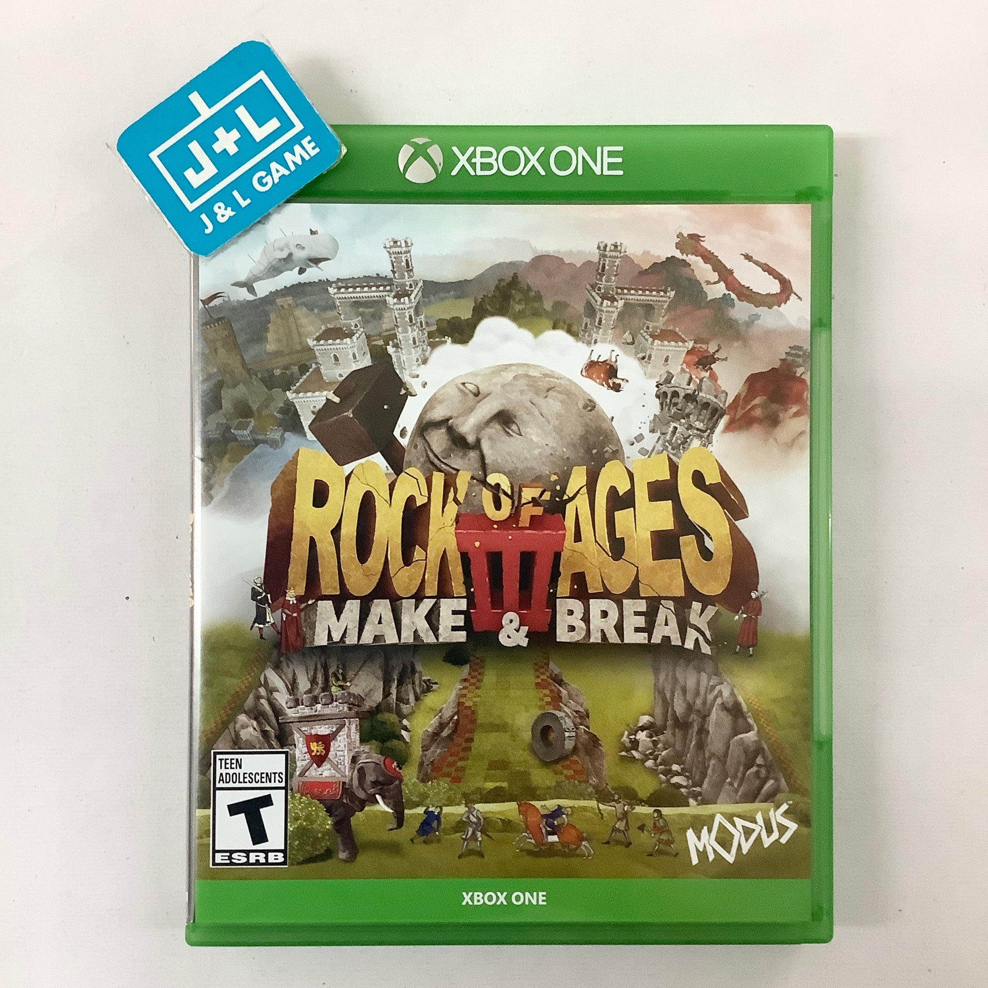 Rock of Ages 3: Make & Break - (XB1) Xbox One [Pre-Owned] | J&L Game